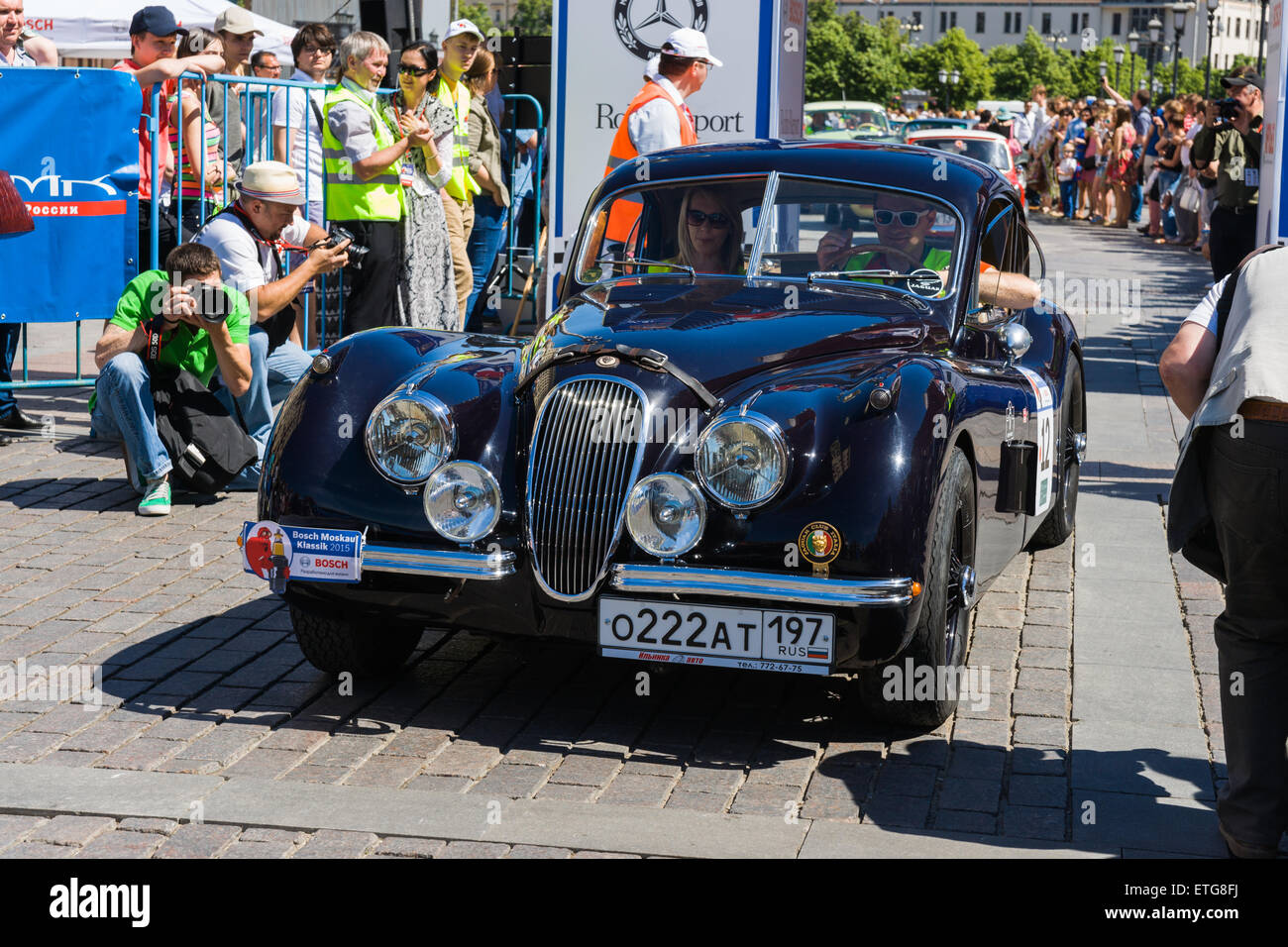 Moscow, Russia. 13th June, 2015. The Fourth Bosch Moskau Klassik old ...