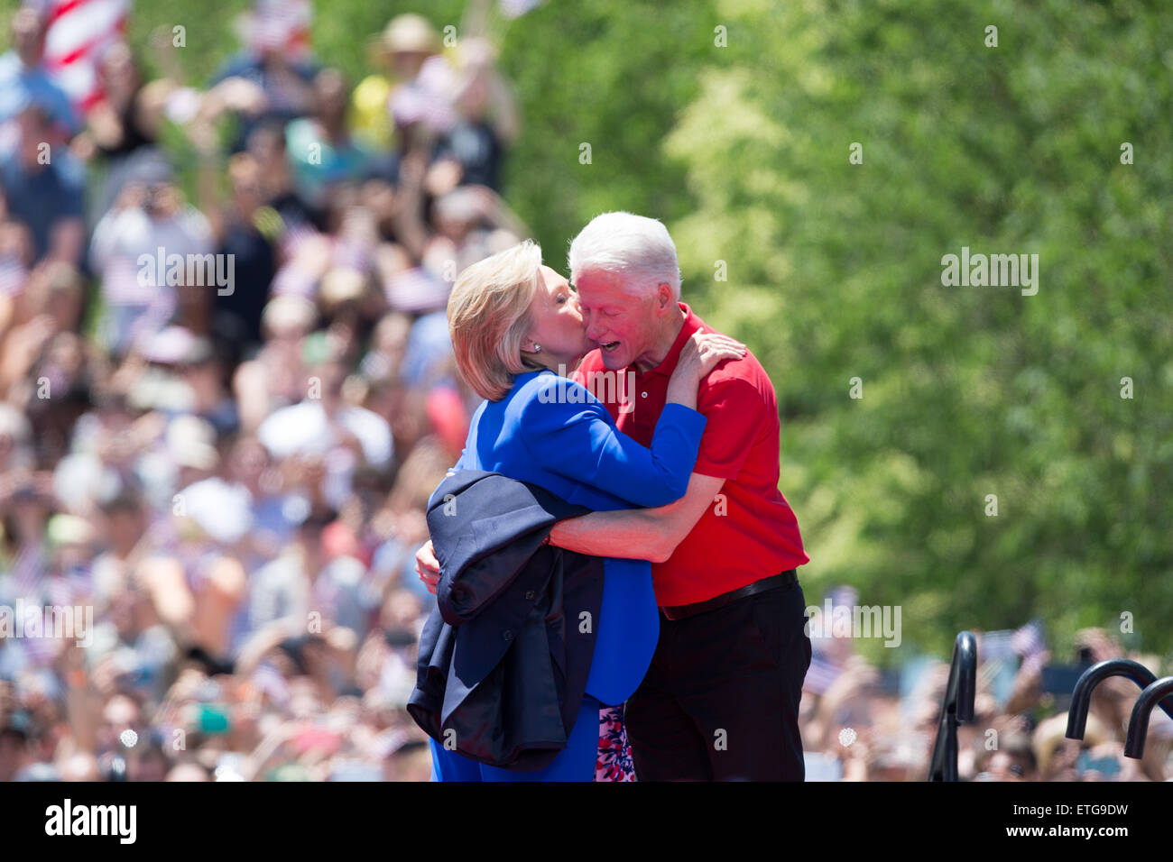 Presidential kisses hi-res stock photography and images - Alamy