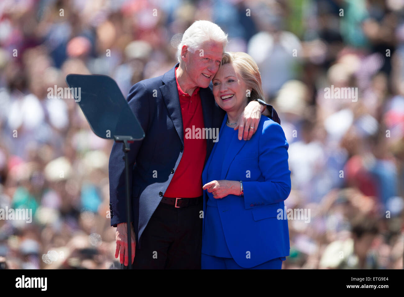 Hillary clinton 2015 bill hi-res stock photography and images - Alamy