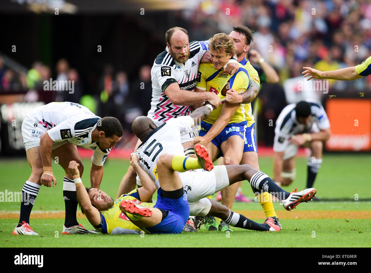 Stade de France. 13th June, 2015. Paris, France. Top14 Rugby Final ...