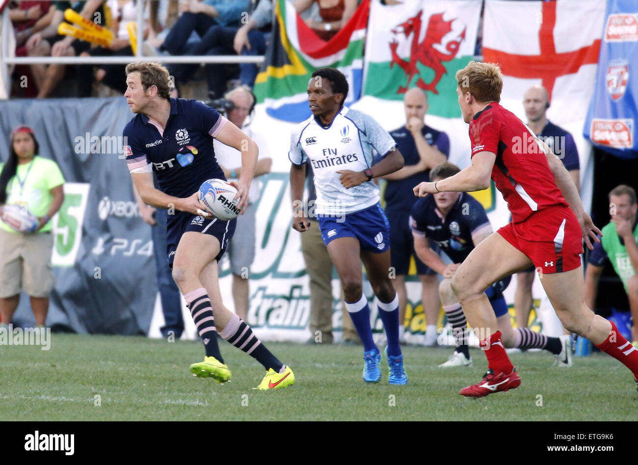 HSBC Sevens World Series USA Sevens Day 2 at Sam Boyd Stadium Las Vegas ...