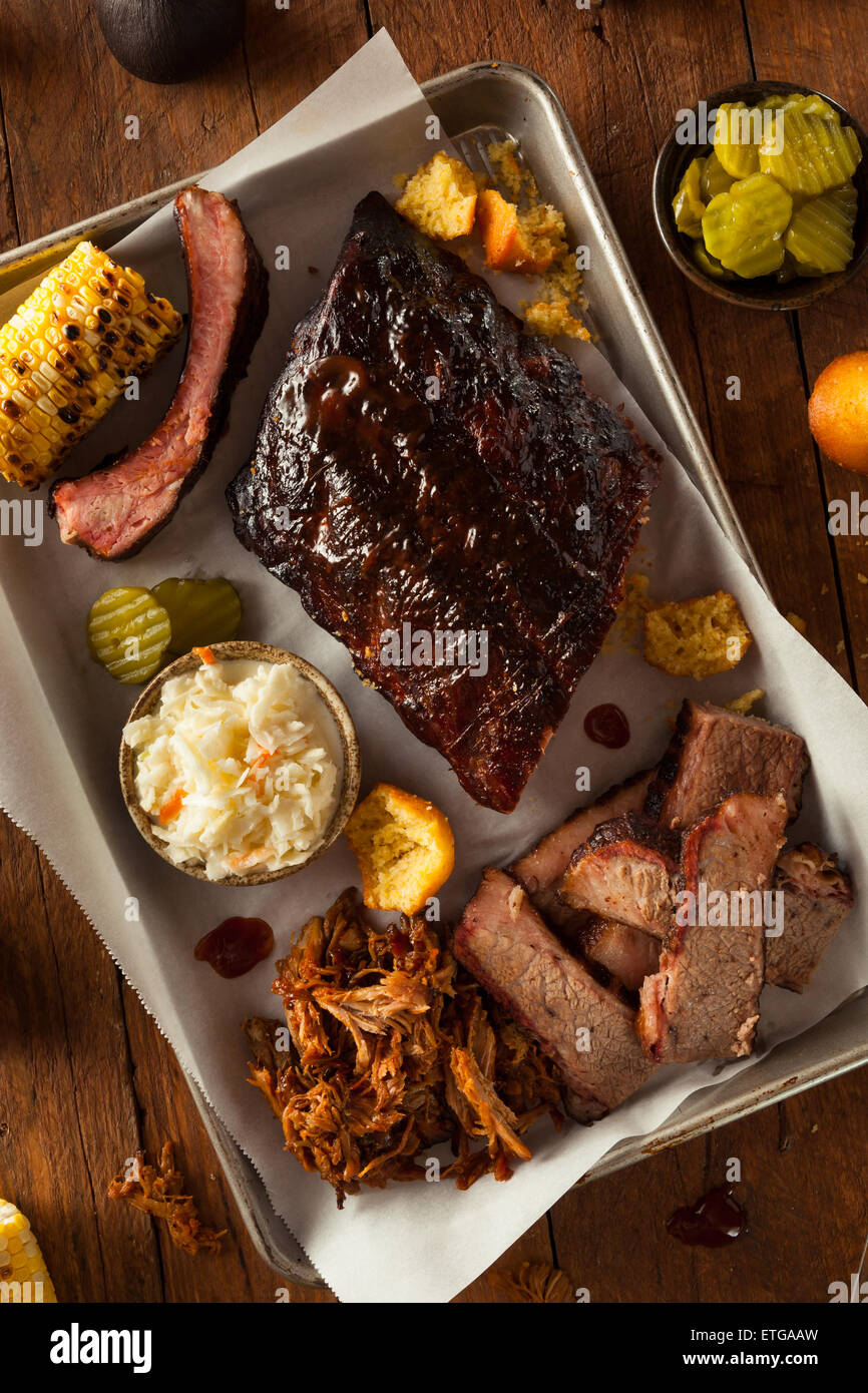 Bbq rib platter hi-res stock photography and images - Alamy
