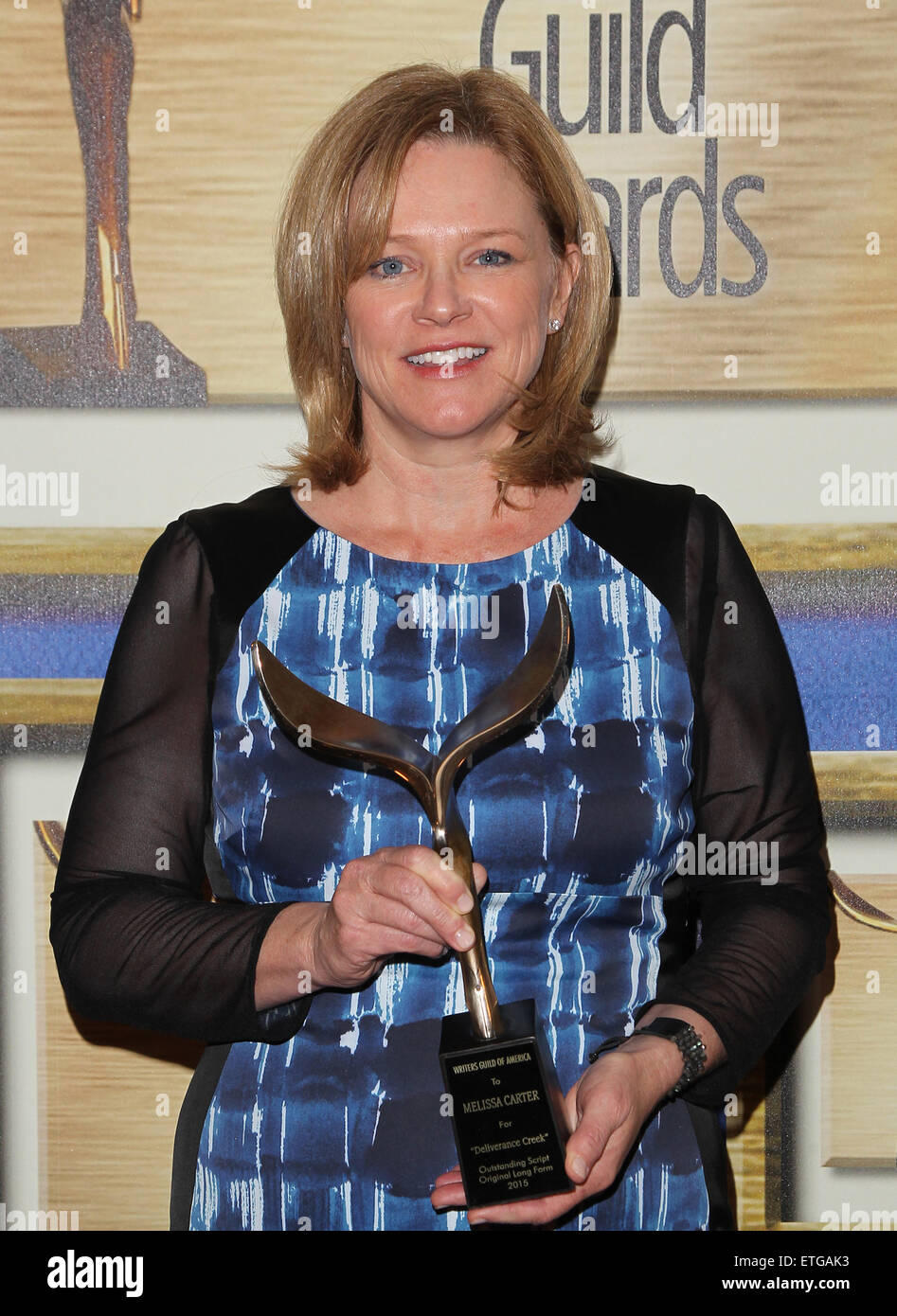 2015 Writers Guild Awards L.A. Ceremony Press Room Featuring: Melissa ...
