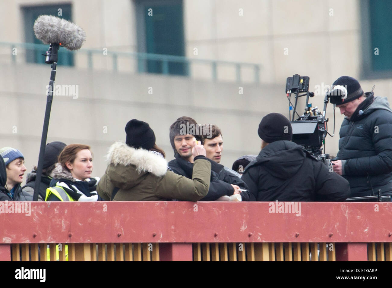 Ben Whishaw films scenes for new James Bond movie 'Spectre' on Vauxhall ...