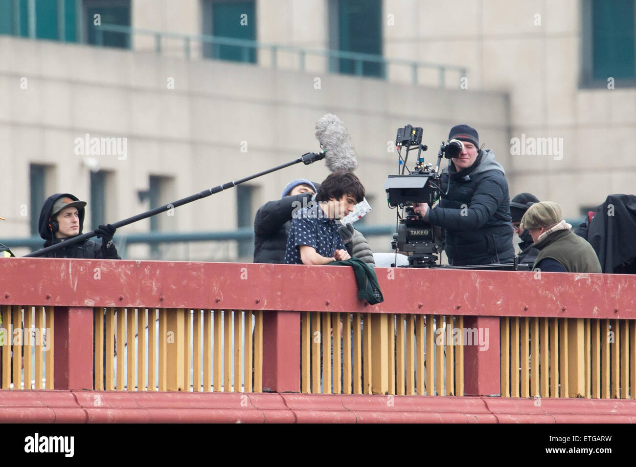 Ben Whishaw films scenes for new James Bond movie 'Spectre' on Vauxhall ...
