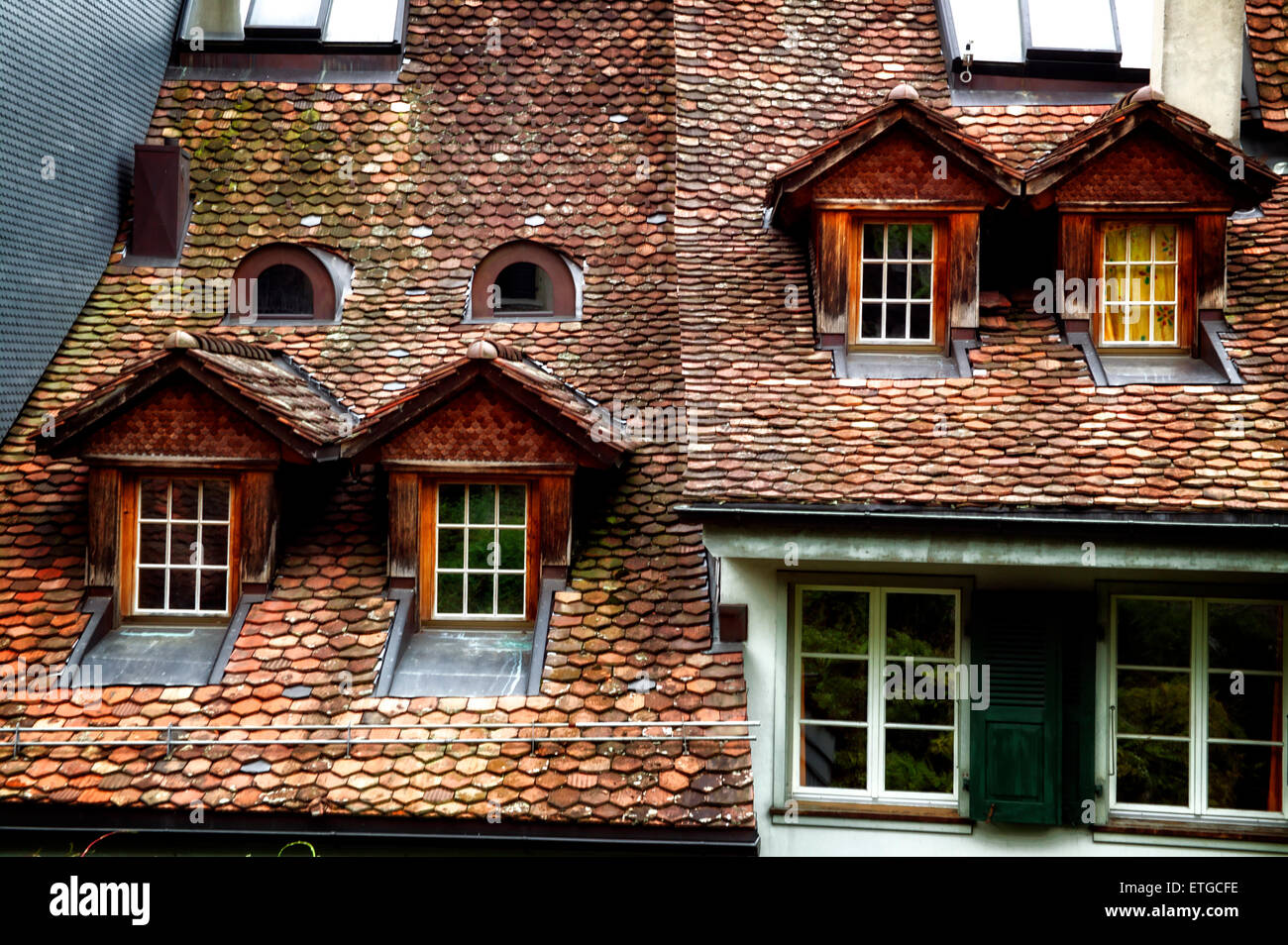 Architecture roof windows hi-res stock photography and images - Alamy