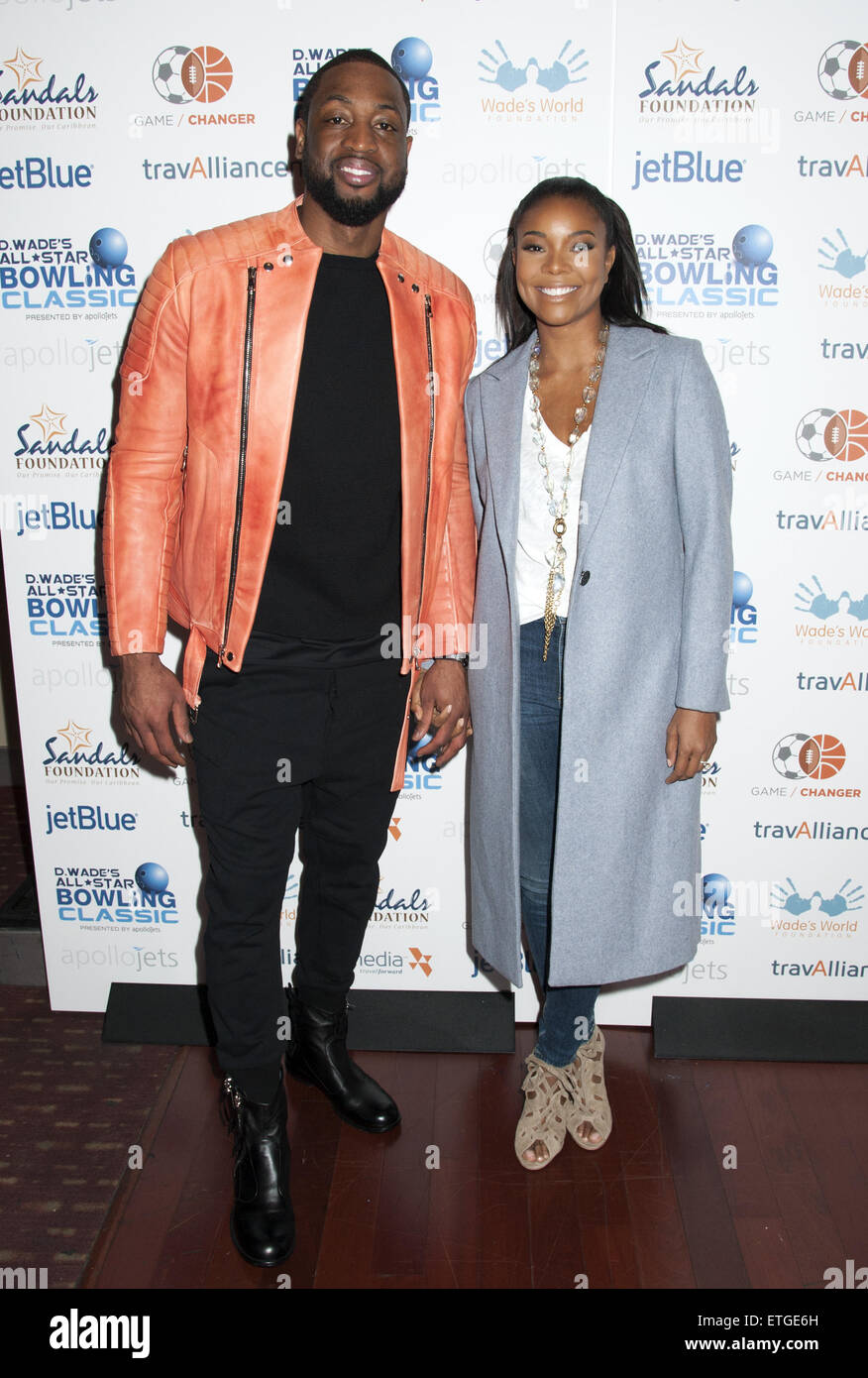 Dwayne Wade Bowling Classic Featuring: Dwayne Wade, Gabrielle Union ...