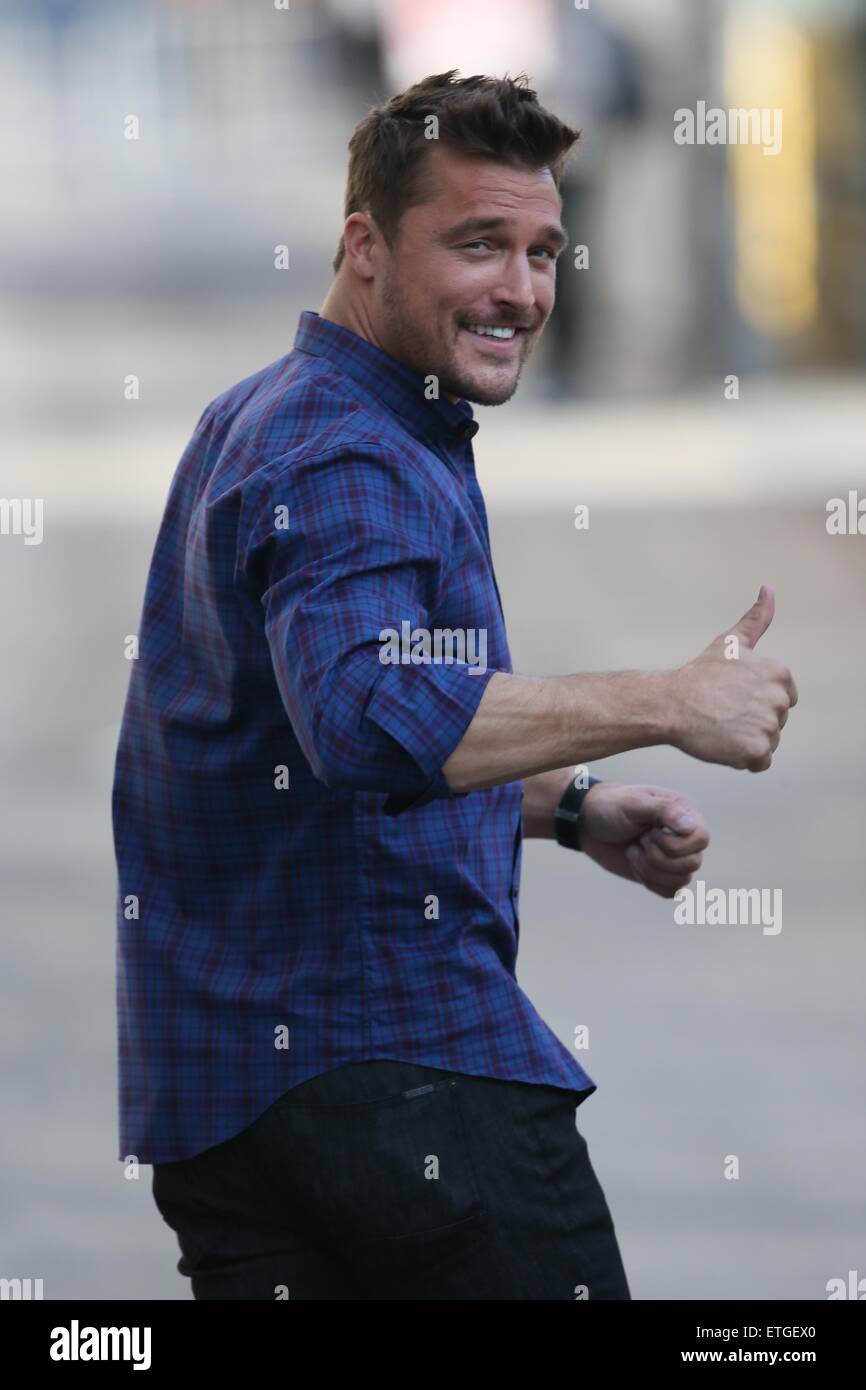 Chris Soules seen arriving at ABC studios for Jimmy Kimmel Live ...
