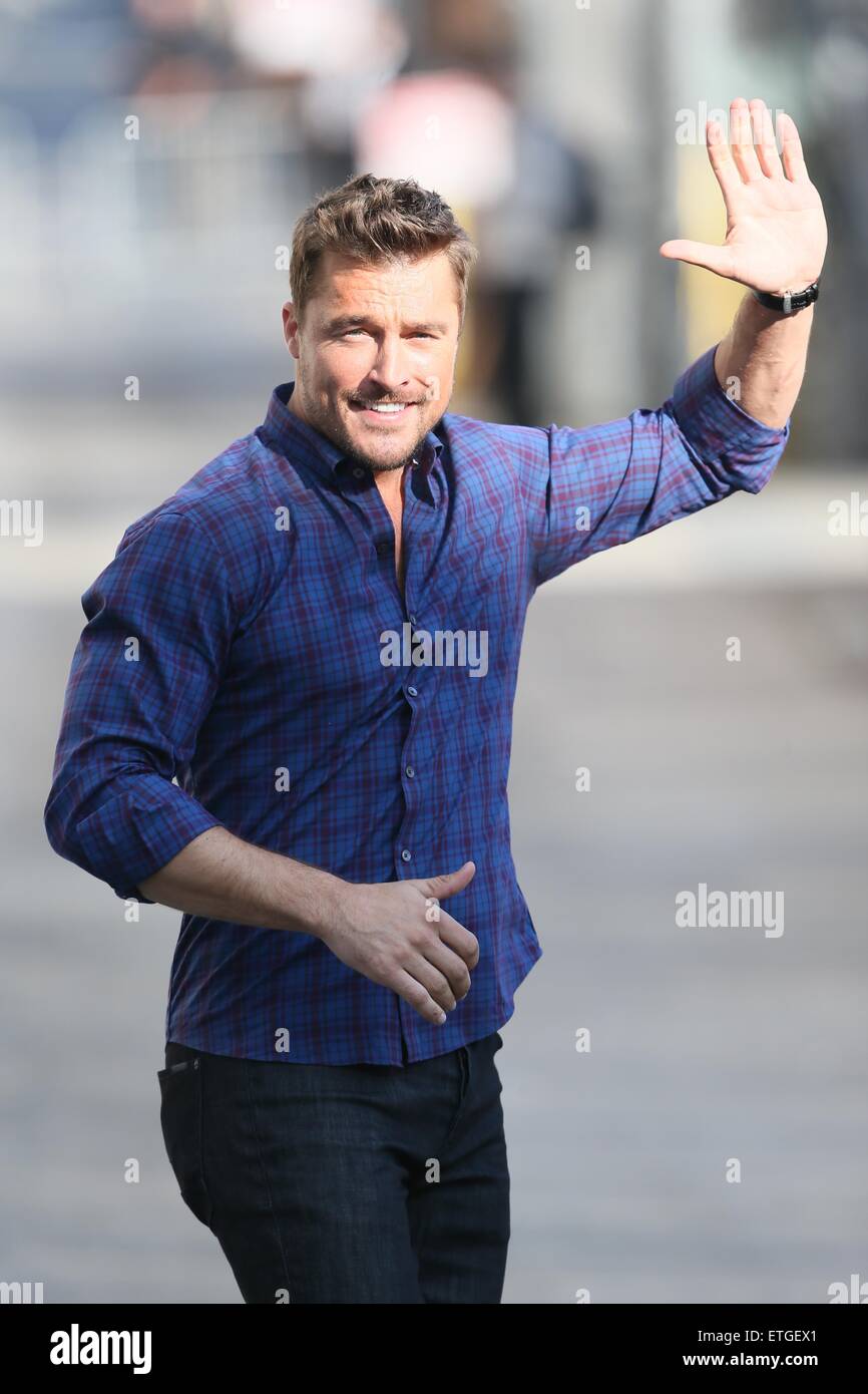 Chris Soules seen arriving at ABC studios for Jimmy Kimmel Live ...