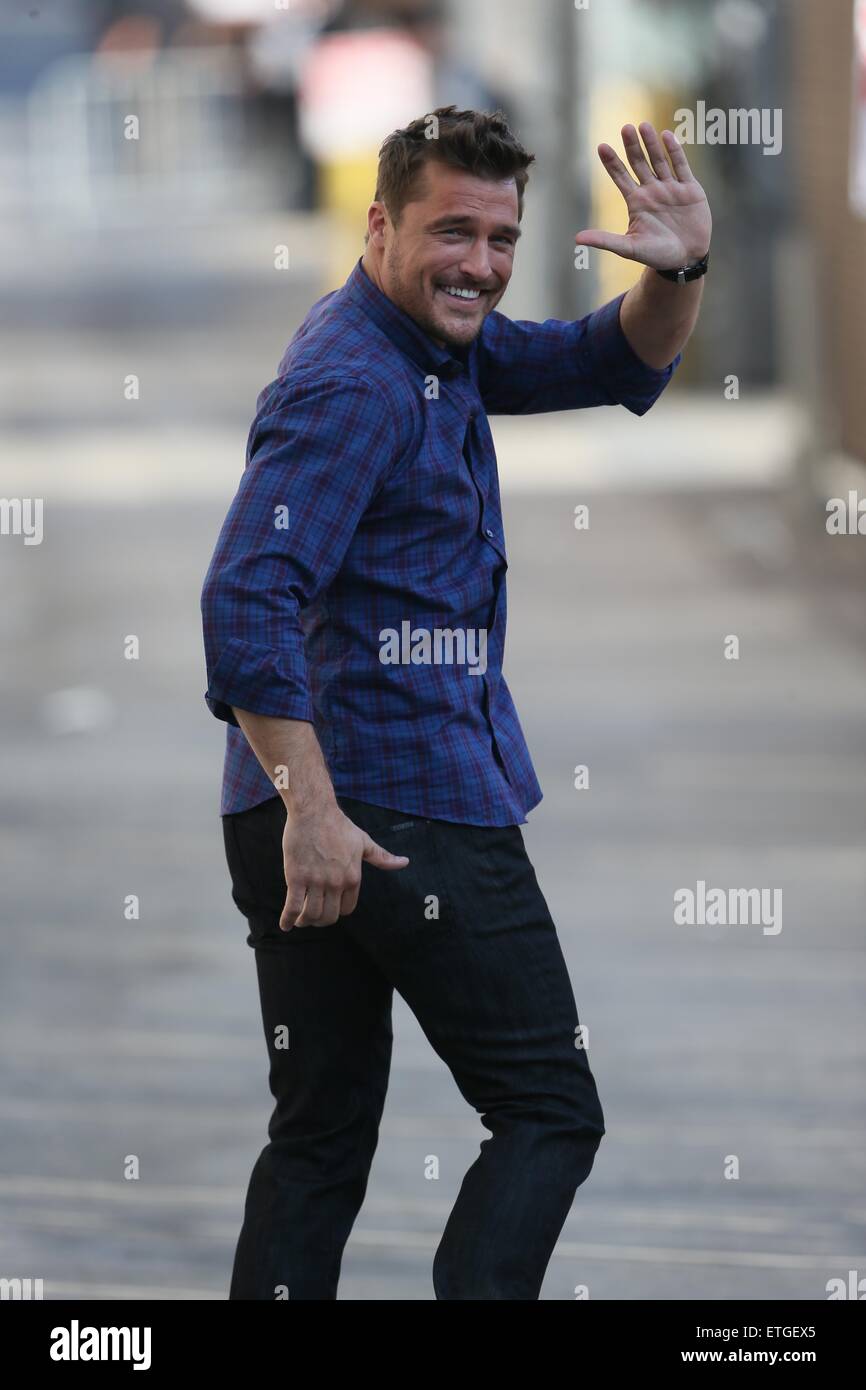 Chris Soules seen arriving at ABC studios for Jimmy Kimmel Live ...