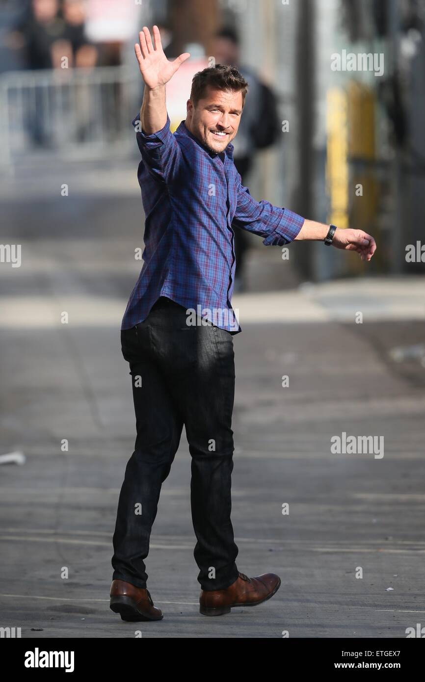 Chris Soules seen arriving at ABC studios for Jimmy Kimmel Live ...