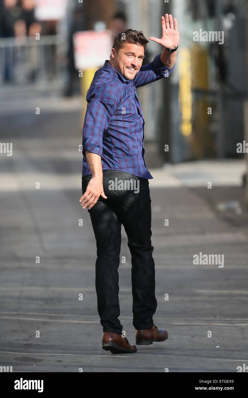 Chris Soules seen arriving at ABC studios for Jimmy Kimmel Live ...