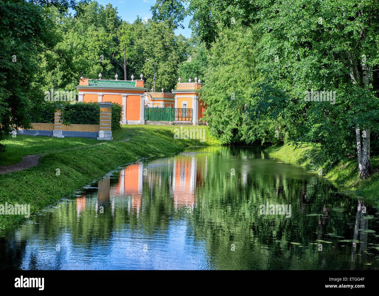 Kuskovo Park in Moscow, Russia Stock Photo - Alamy