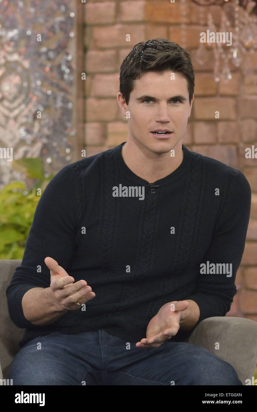 Robbie Amell appears on CTV's The Marilyn Denis Show promoting his ...