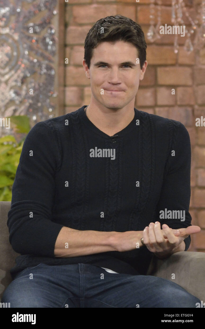 Robbie Amell appears on CTV's The Marilyn Denis Show promoting his ...