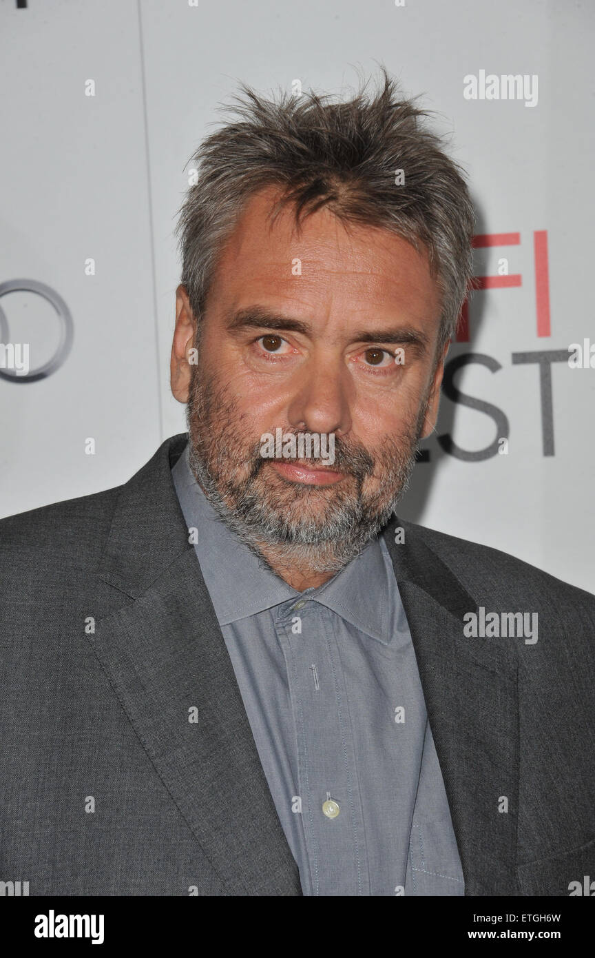 LOS ANGELES, CA - NOVEMBER 4, 2011: Director Luc Besson at the premiere ...