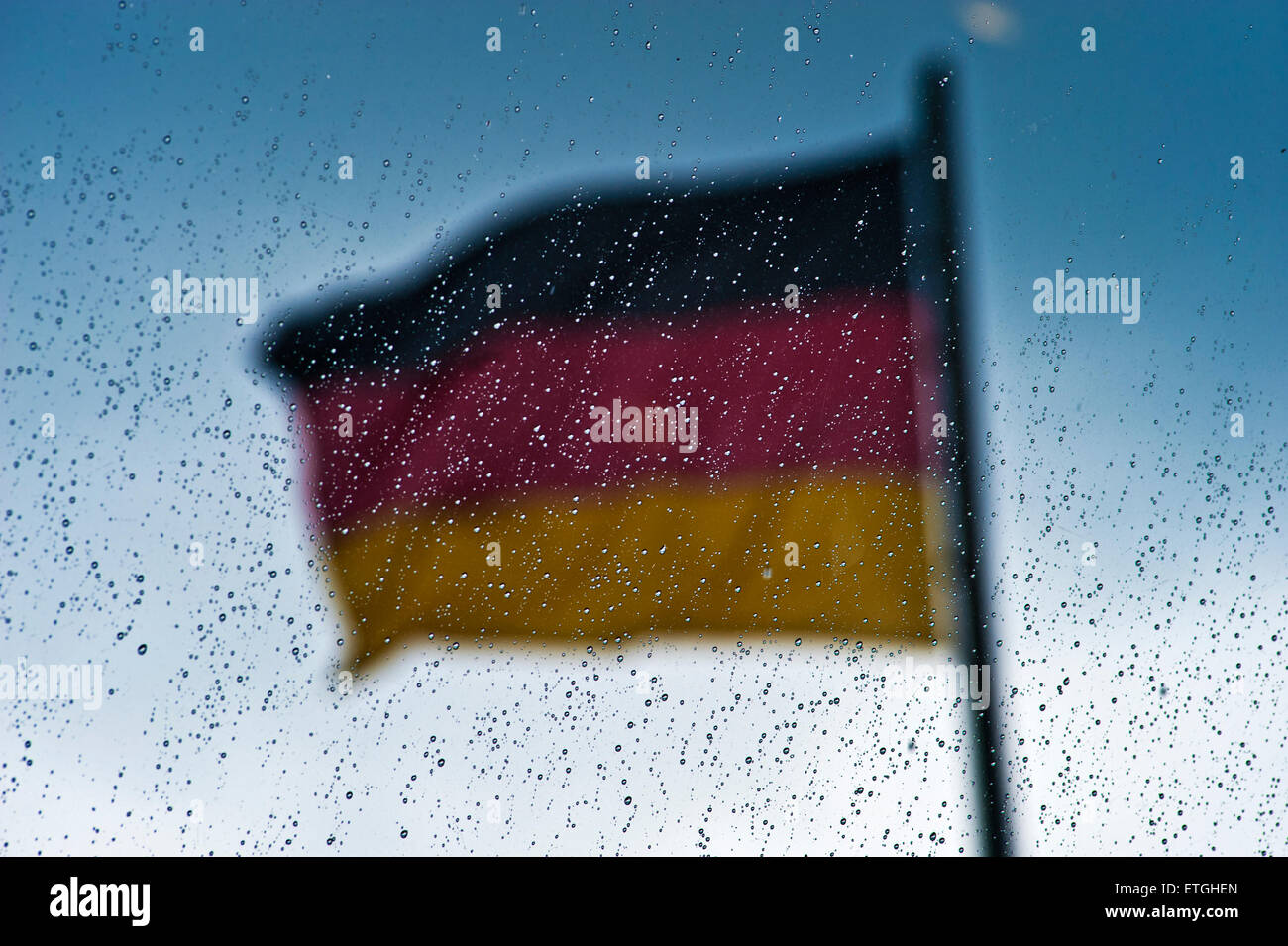 Blue raindrops pattern hi-res stock photography and images - Alamy