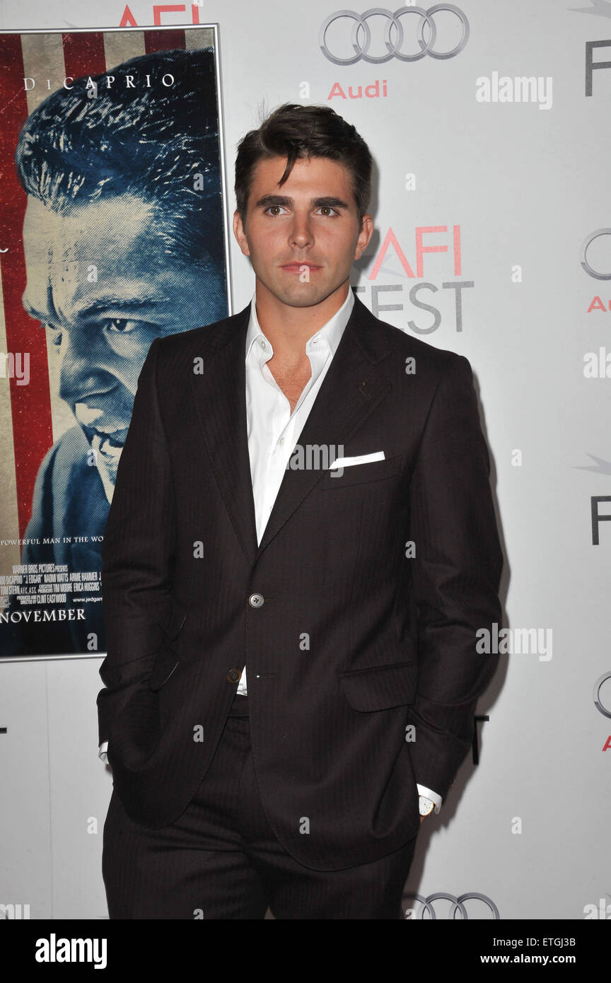 LOS ANGELES, CA - NOVEMBER 3, 2012: Miles Fisher at the world premiere ...