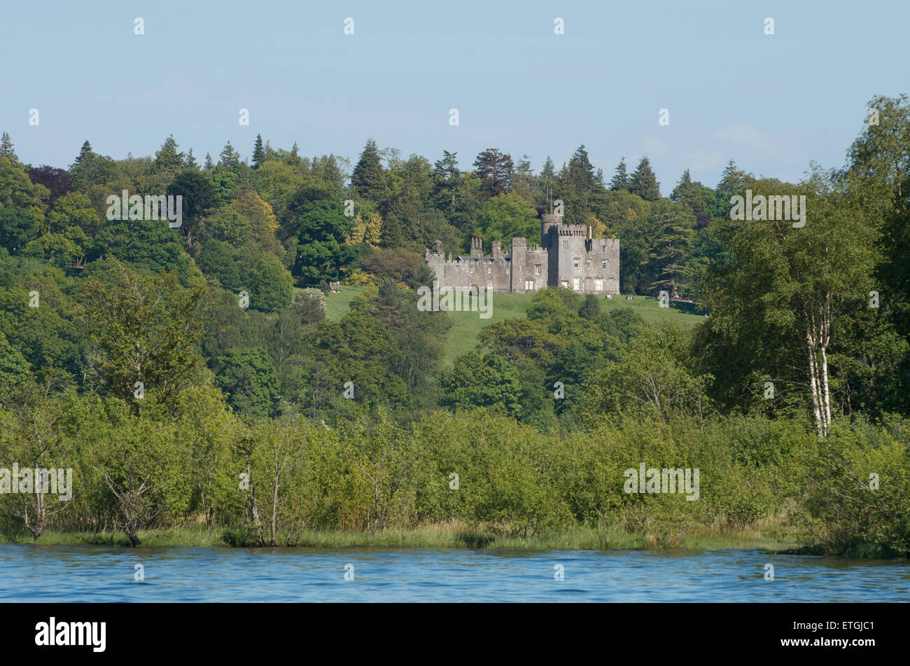 Balloch Castle, Loch Lomond, Scotland Stock Photo - Alamy