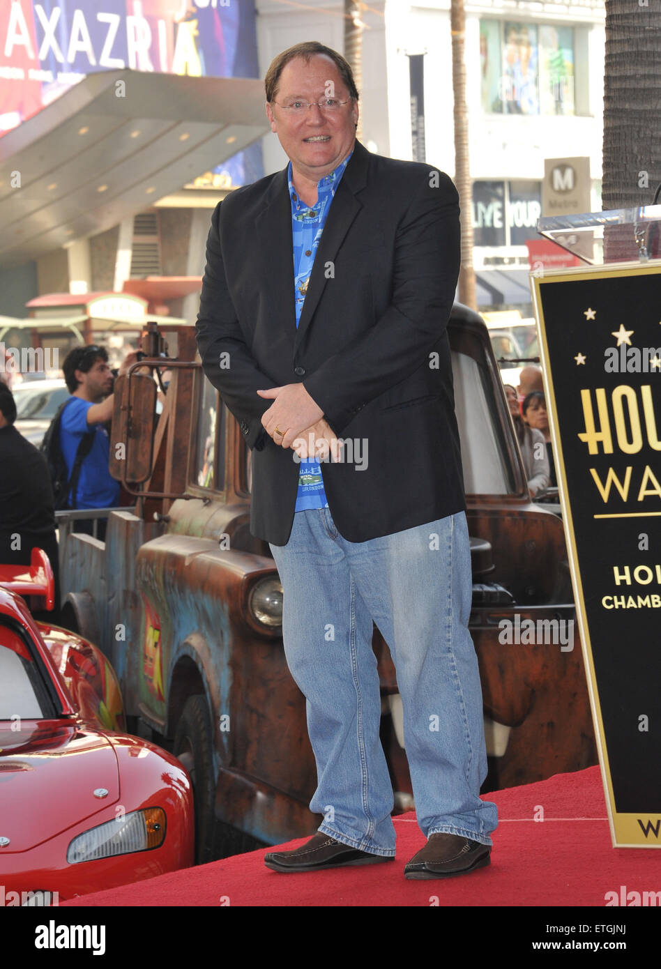 LOS ANGELES, CA - NOVEMBER 1, 2011: Pixar boss John Lasseter on ...