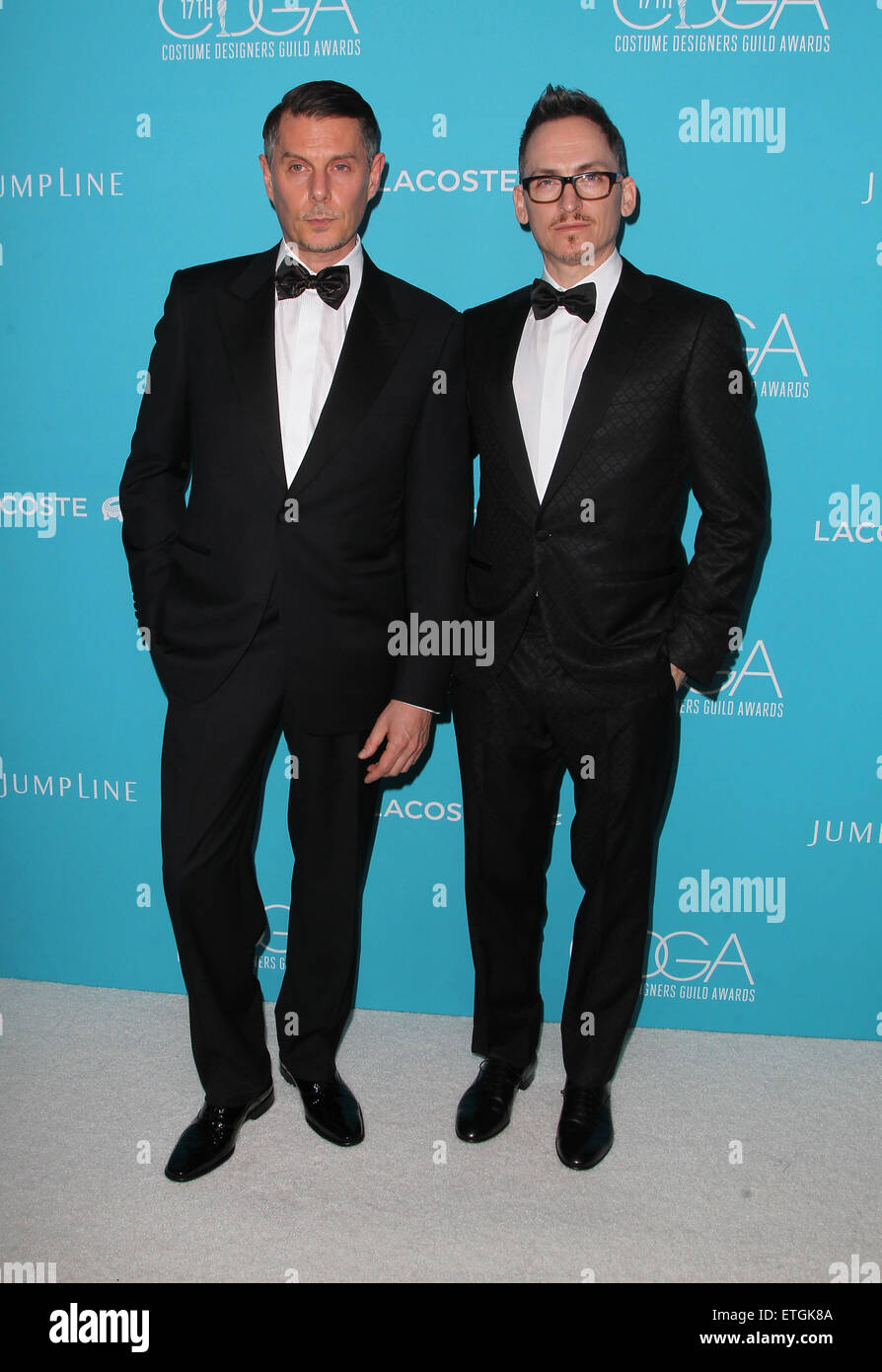 17th Costume Designers Guild Awards - Arrivals Featuring: Bart Mueller ...