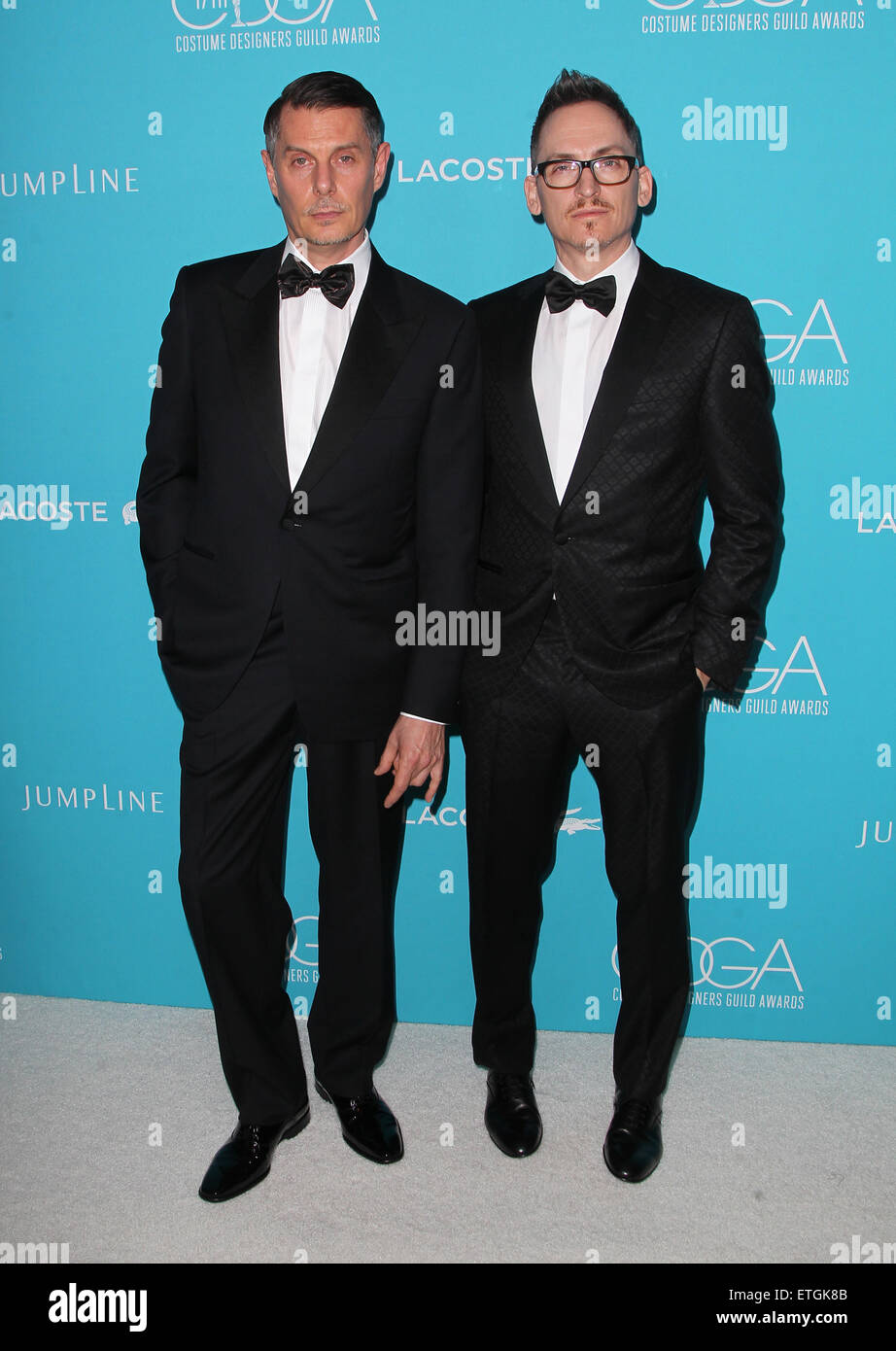 17th Costume Designers Guild Awards - Arrivals Featuring: Bart Mueller ...