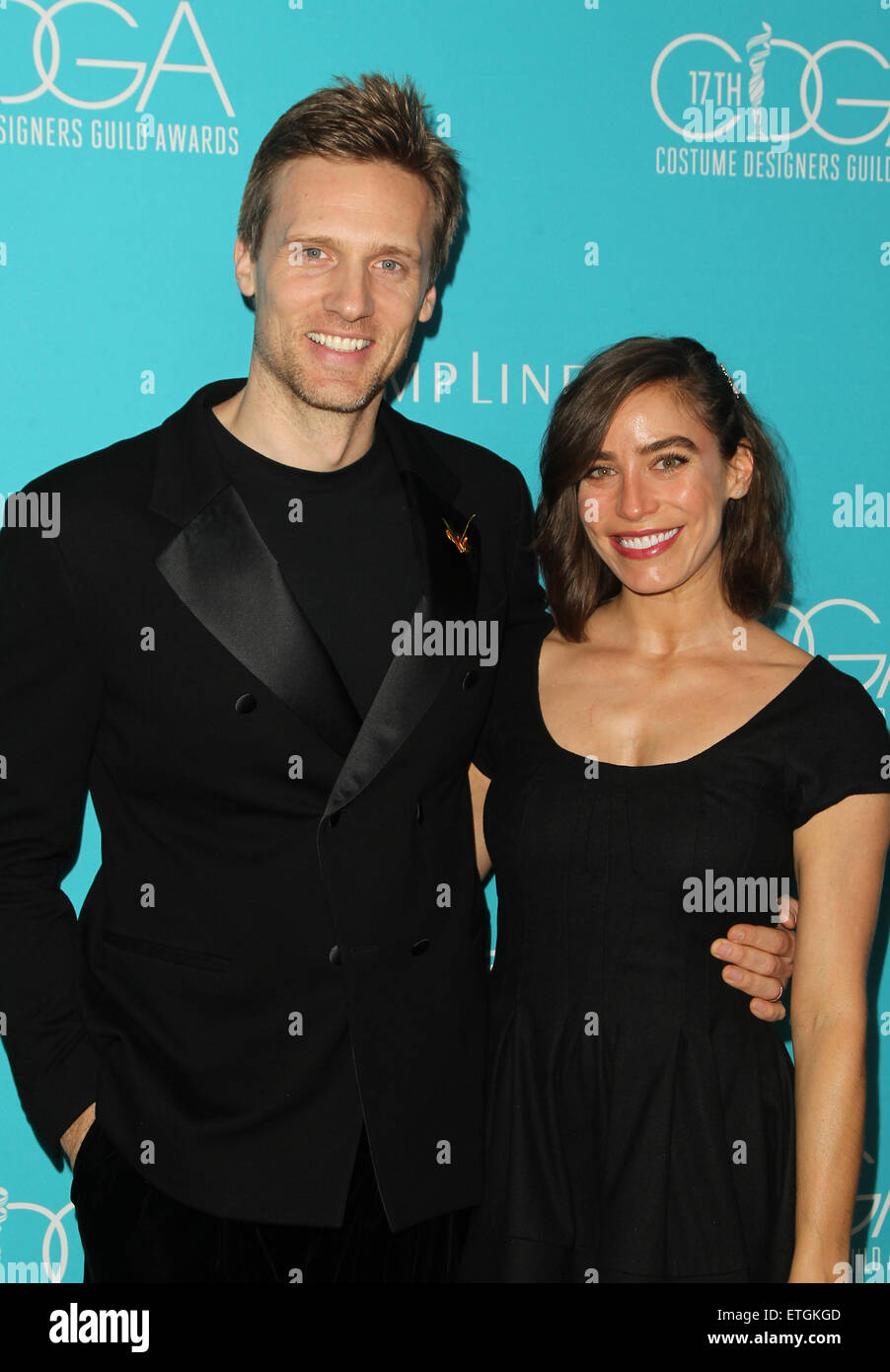 17th Costume Designers Guild Awards - Arrivals Featuring: Teddy Sears ...
