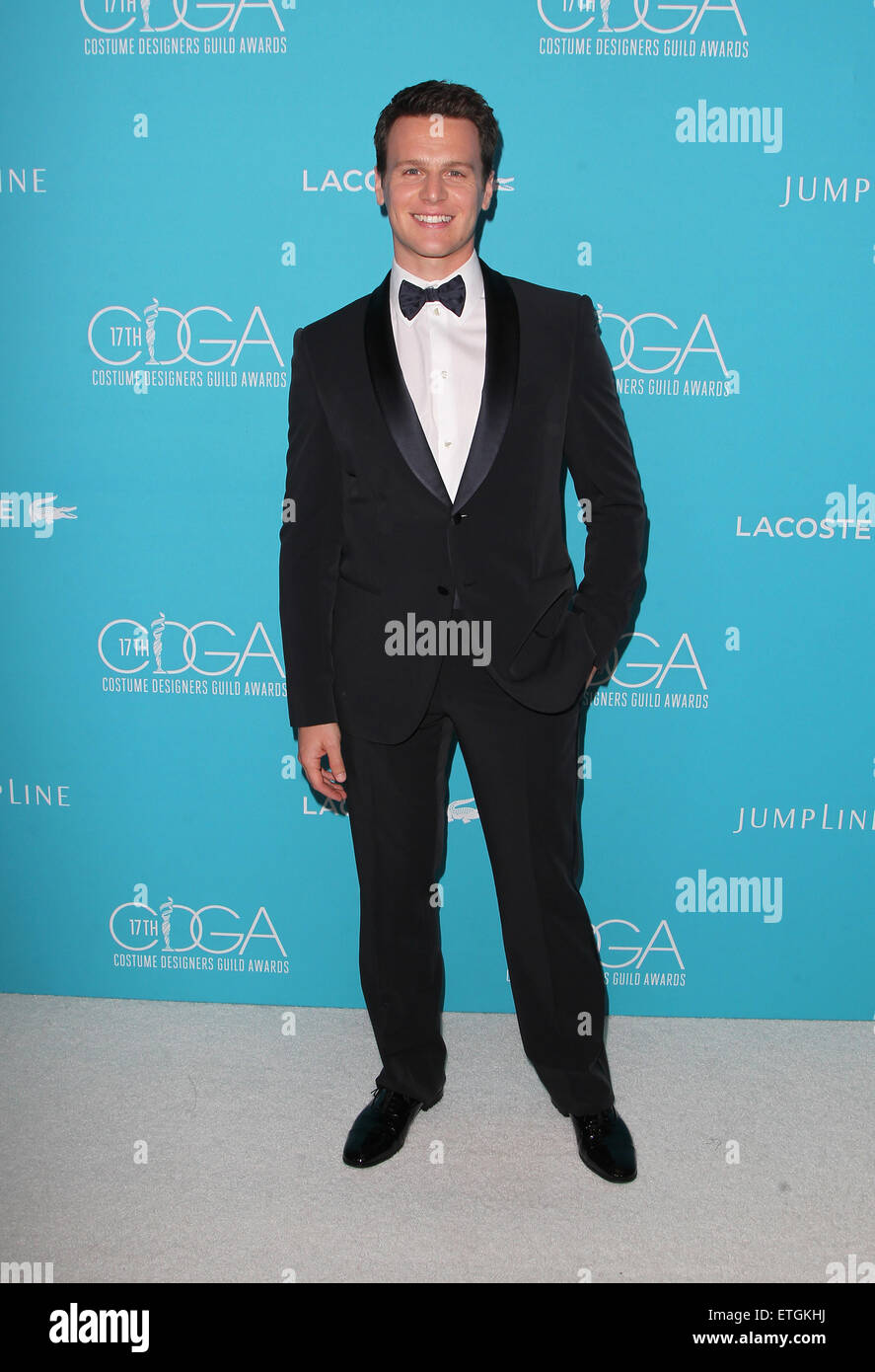 17th Costume Designers Guild Awards - Arrivals Featuring: Jonathan ...