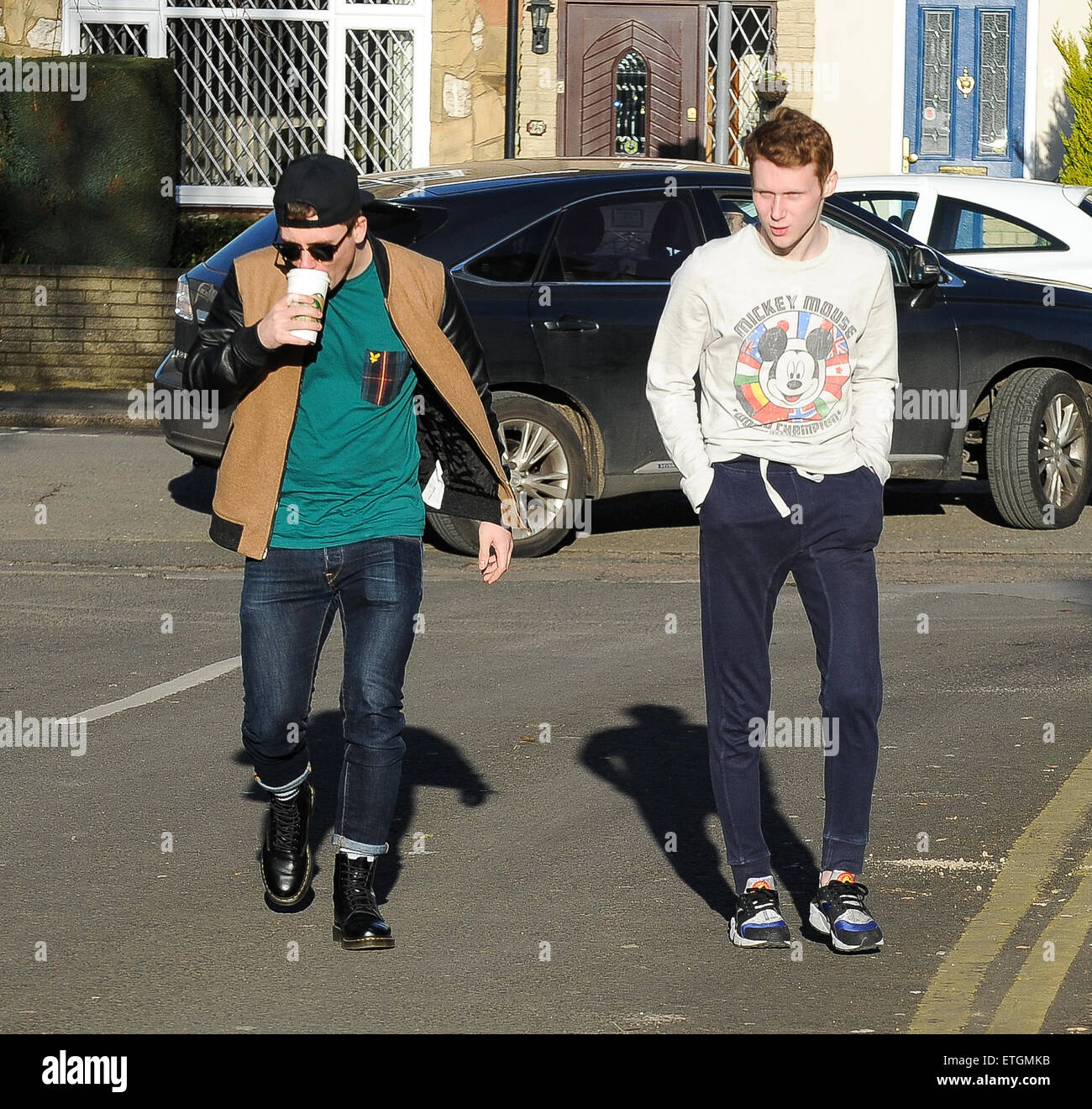 The cast of 'Eastenders' outside the BBC Studios Featuring: Jamie ...