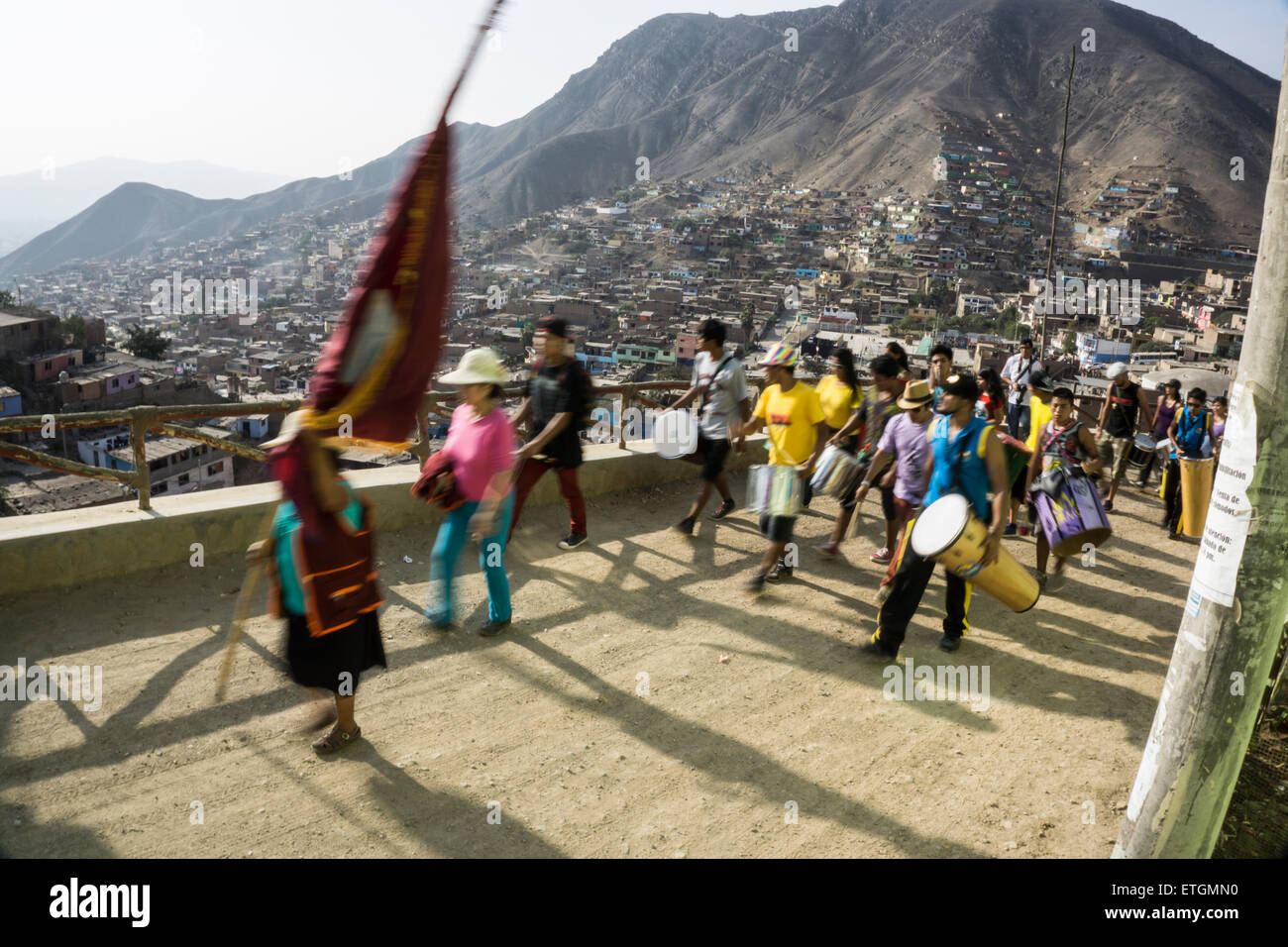 Town in comas district lima hi-res stock photography and images - Alamy