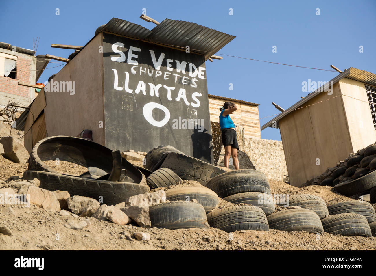 Town in comas district lima hi-res stock photography and images - Alamy
