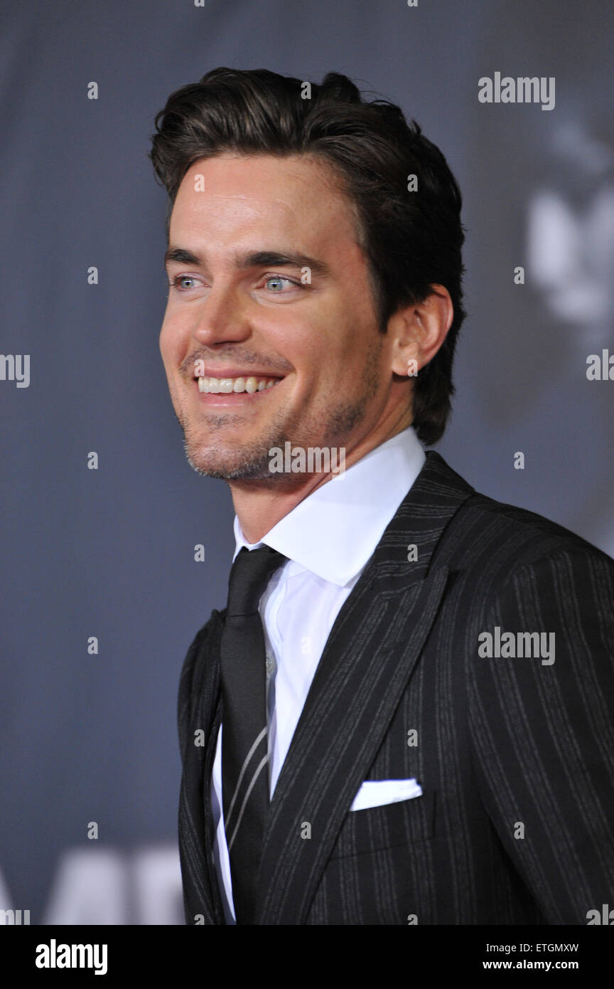 LOS ANGELES, CA - OCTOBER 20, 2011: Matt Bomer at the Los Angeles premiere of his new movie "In ...