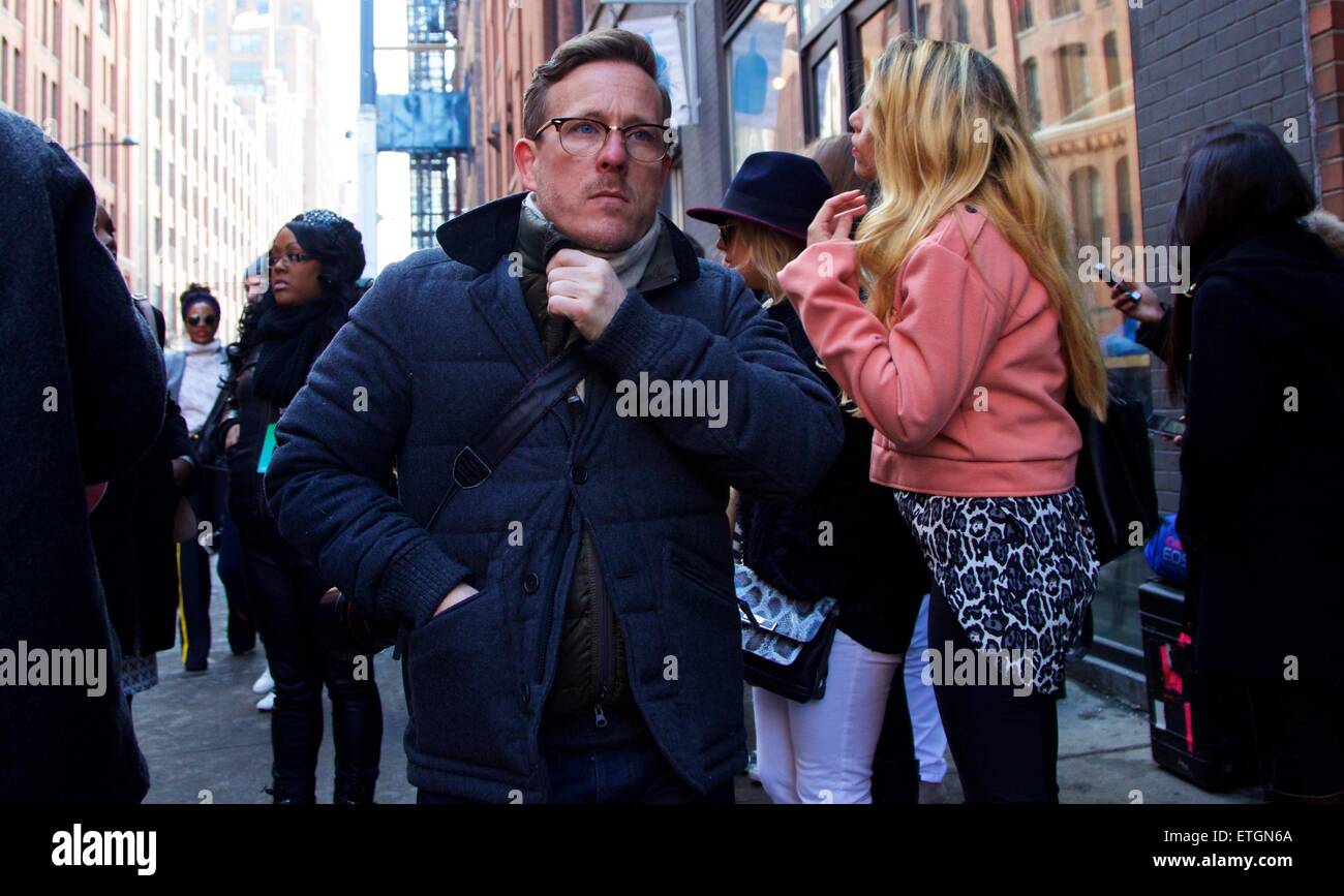 Mercedes-Benz New York Fashion Week - Jeremy Scott - Outside Arrivals ...