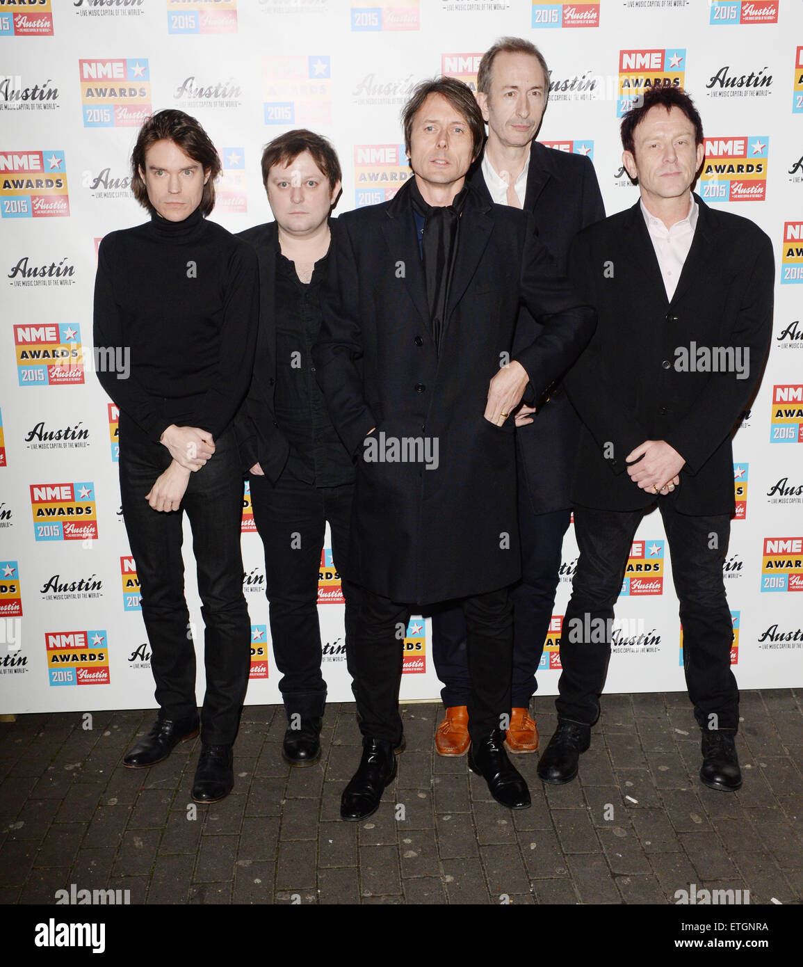The NME Awards at Brixton Academy - Arrivals Featuring: Suede Where ...