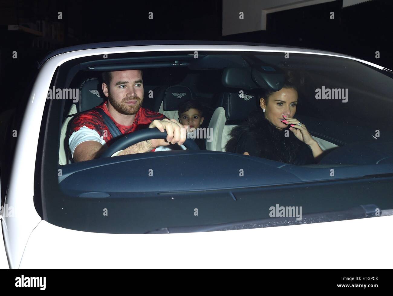 Katie Price and husband Kieran Hayler seen out with her son and ...
