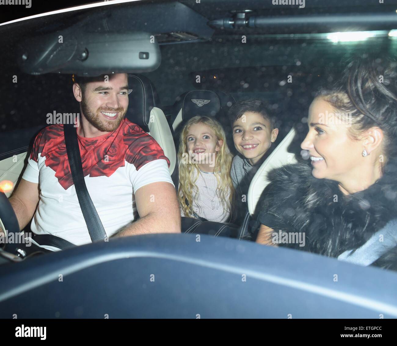 Katie Price and husband Kieran Hayler seen out with her son and ...