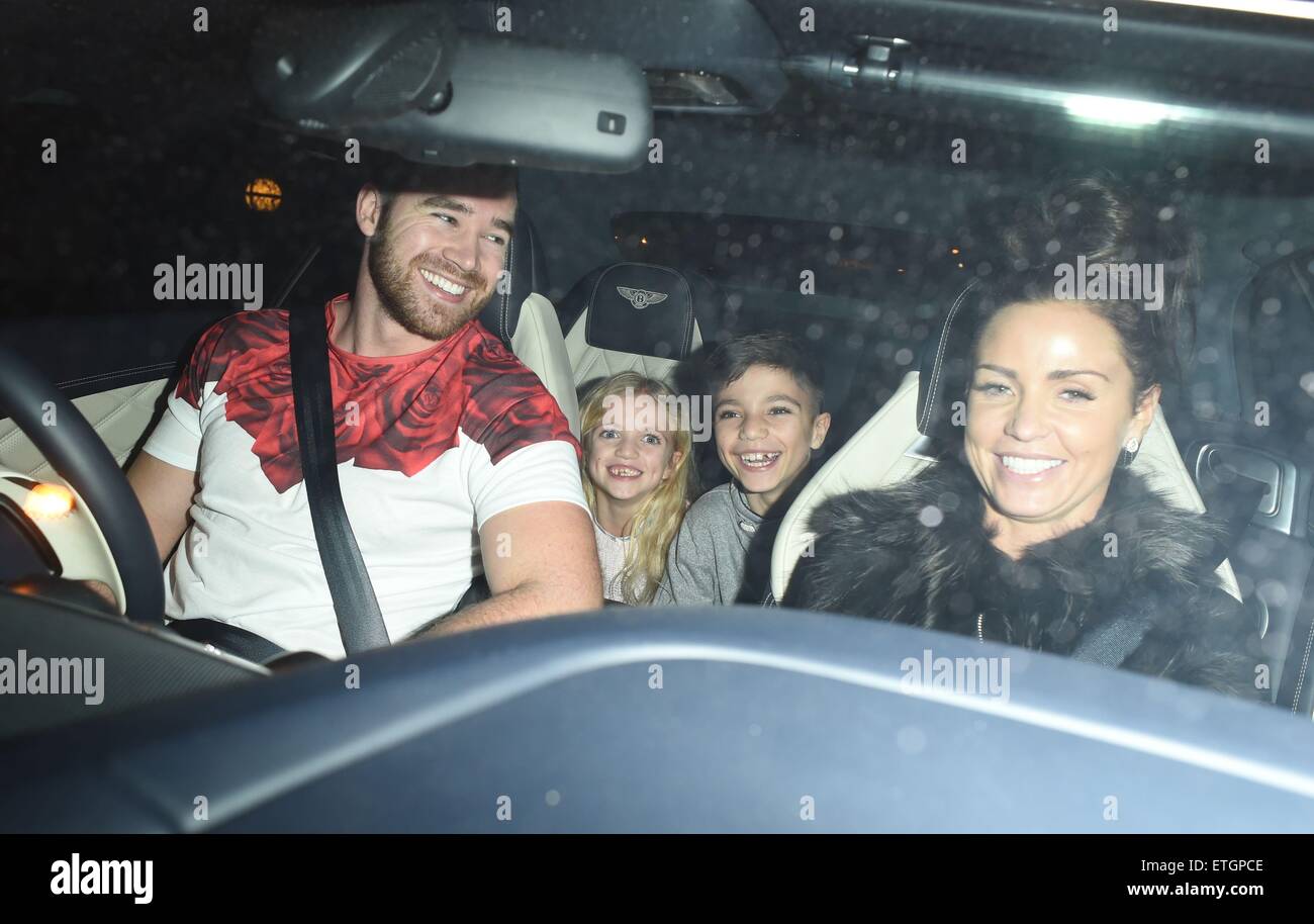 Katie Price and husband Kieran Hayler seen out with her son and ...