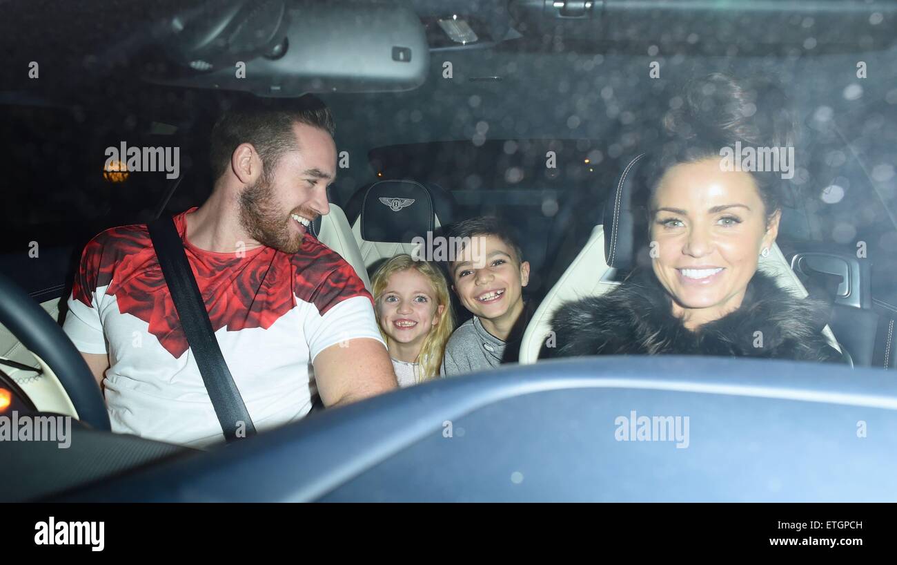 Katie Price and husband Kieran Hayler seen out with her son and ...