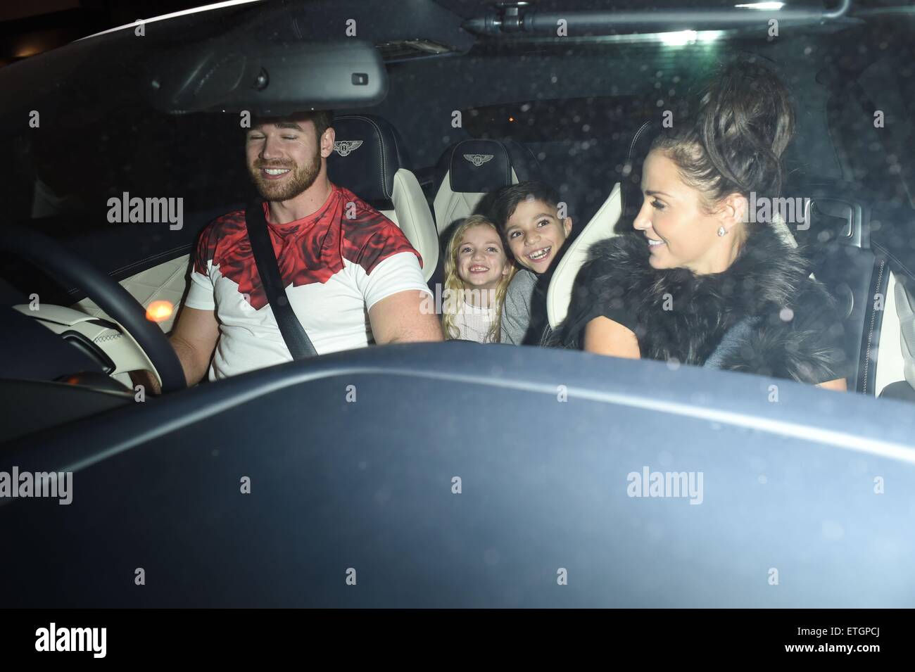 Katie Price and husband Kieran Hayler seen out with her son and ...