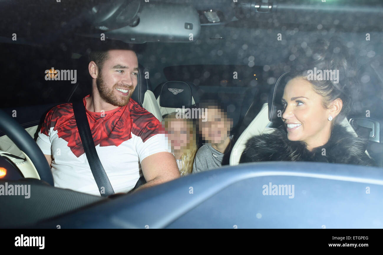 Katie Price and husband Kieran Hayler seen out with her son and ...