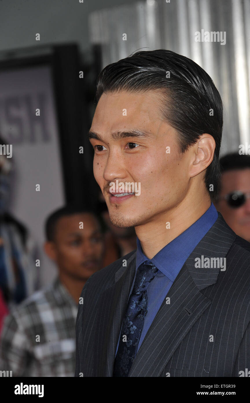 LOS ANGELES, CA - OCTOBER 2, 2011: Karl Yune at the Los Angeles ...