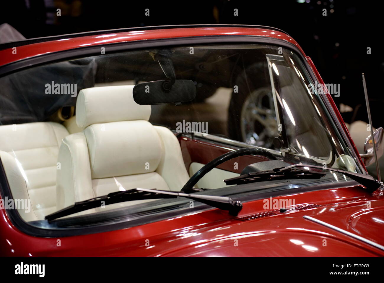 Restored VW Convertible Stock Photo - Alamy