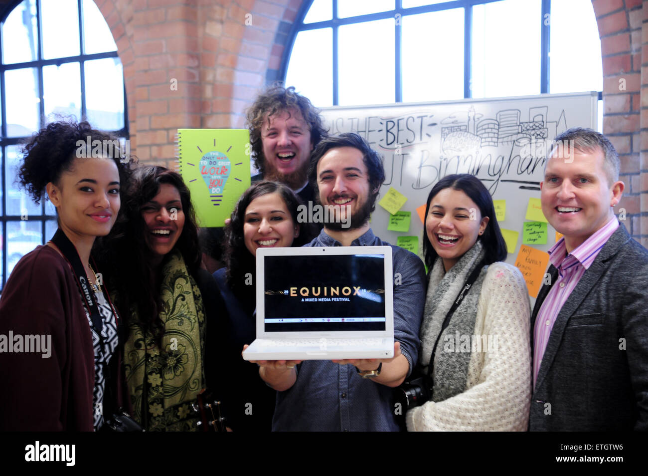Equinox Mixed Media Festival Press Launch in Birmingham Featuring ...