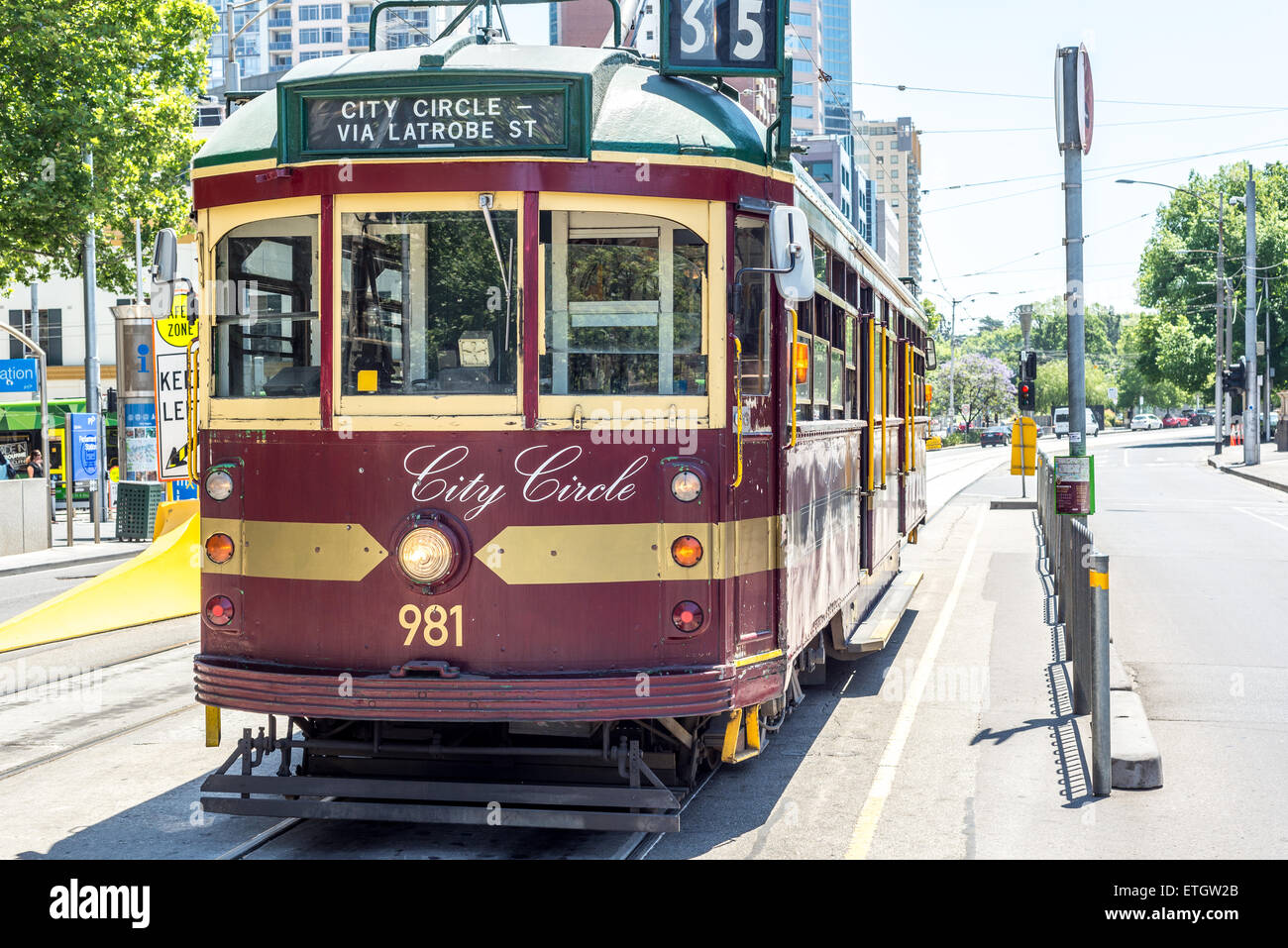 Old melbourne tram hi-res stock photography and images - Alamy