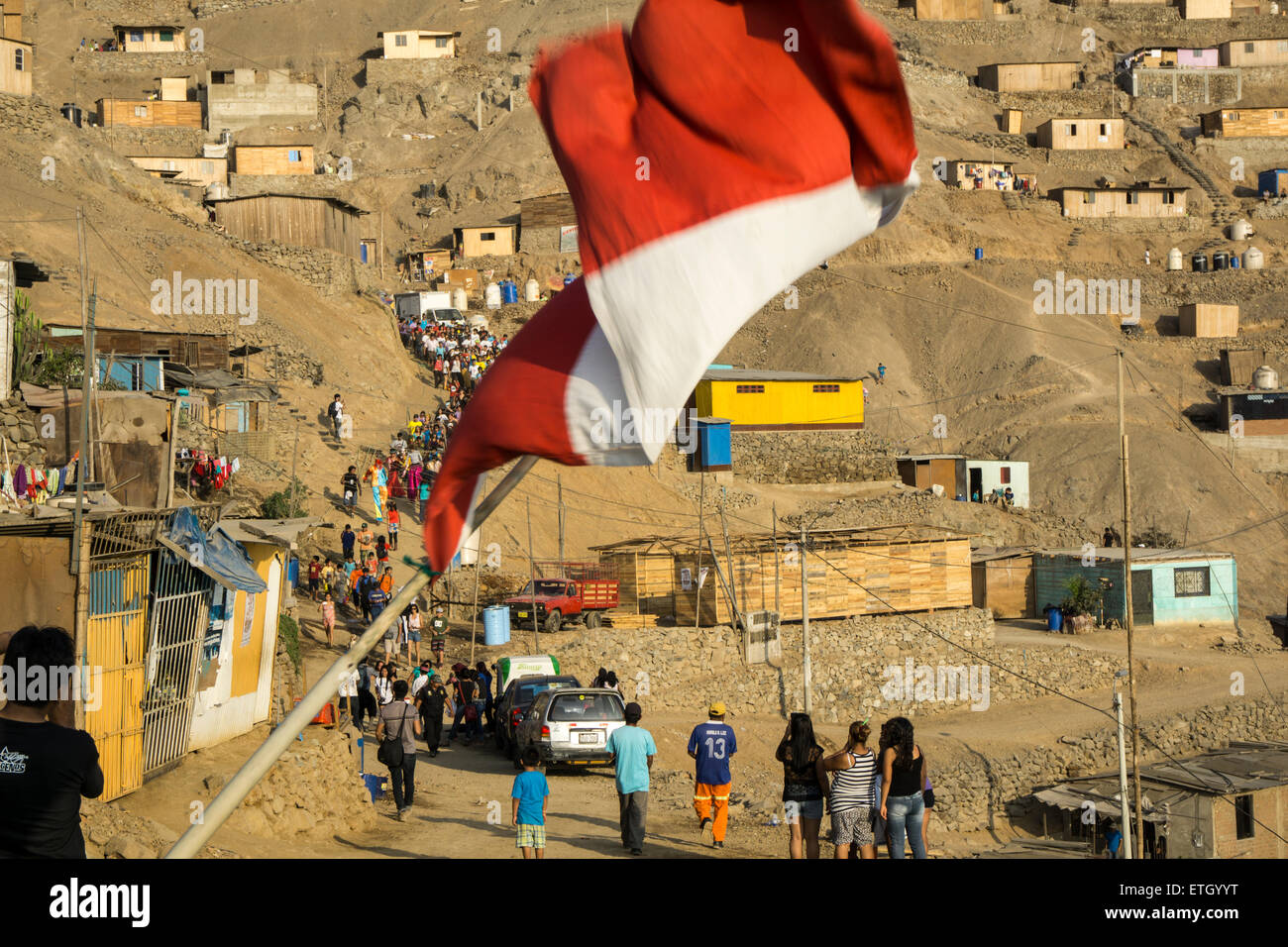 Parade of FITECA in the Comas district, Lima city, Peru Stock Photo - Alamy