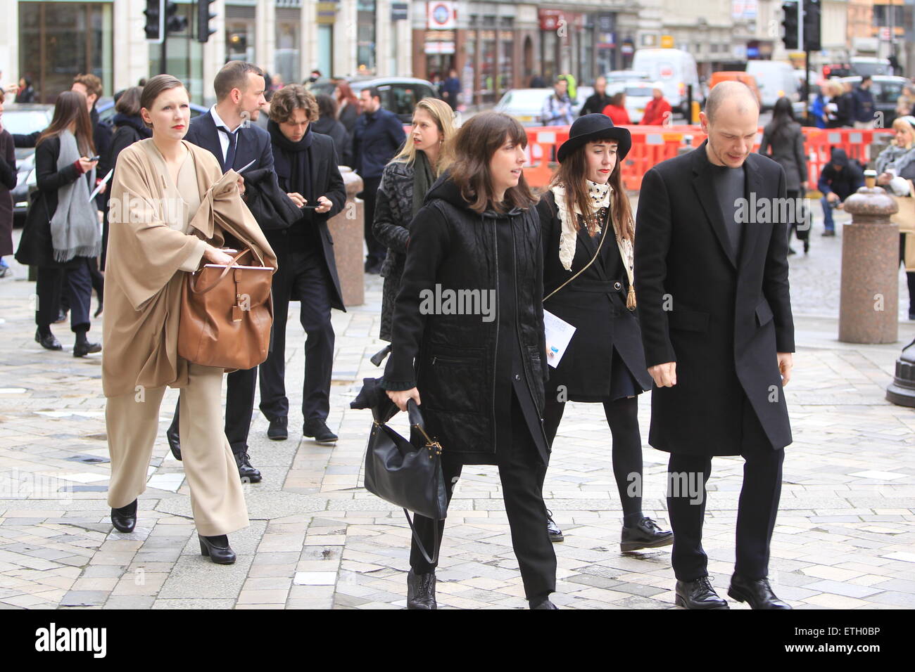 A memorial service for the late Prof. Louise Wilson, held at St. Paul's ...
