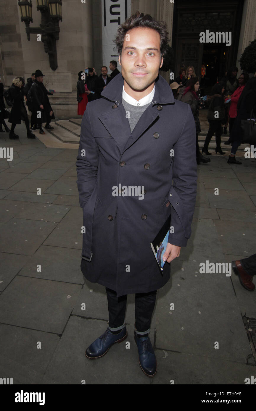 London Fashion Week AW15 - Jamie Wei Huang - Arrivals Featuring: Andy ...