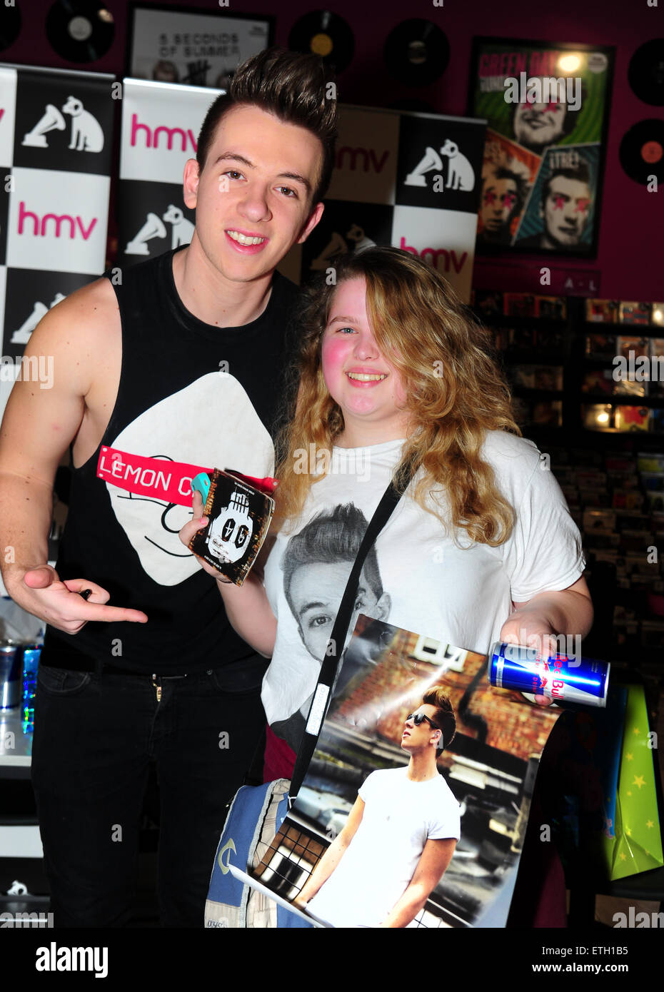 Room 94 meets fans and signs copies of their new album 'Room 94' at HMV ...