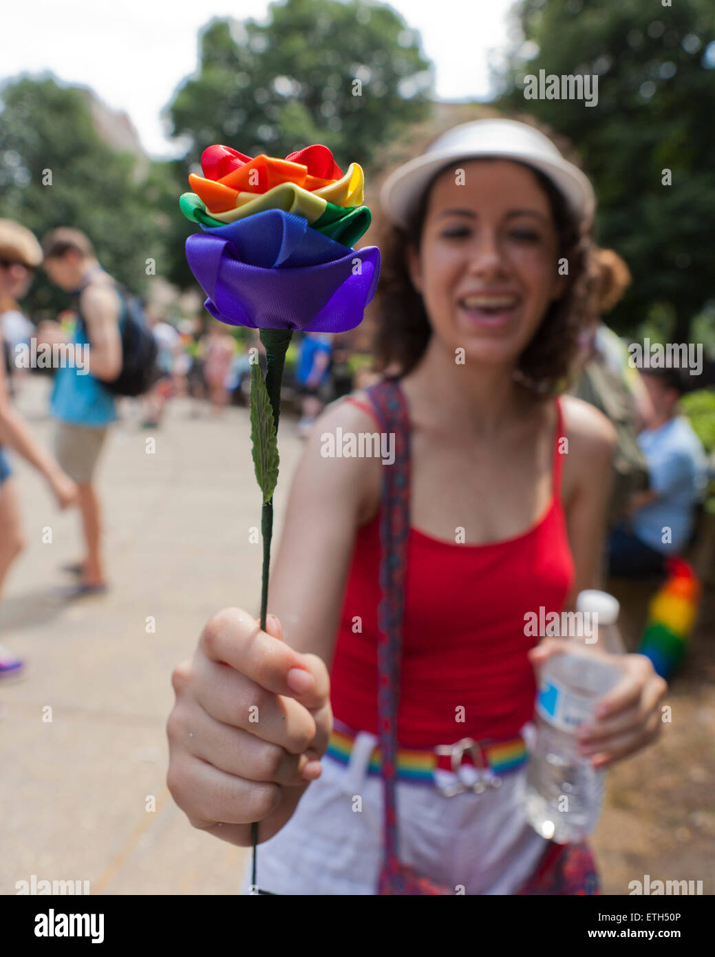 Saturday, June 13, 2015, Washington, DC USA: Thousands from Washington ...