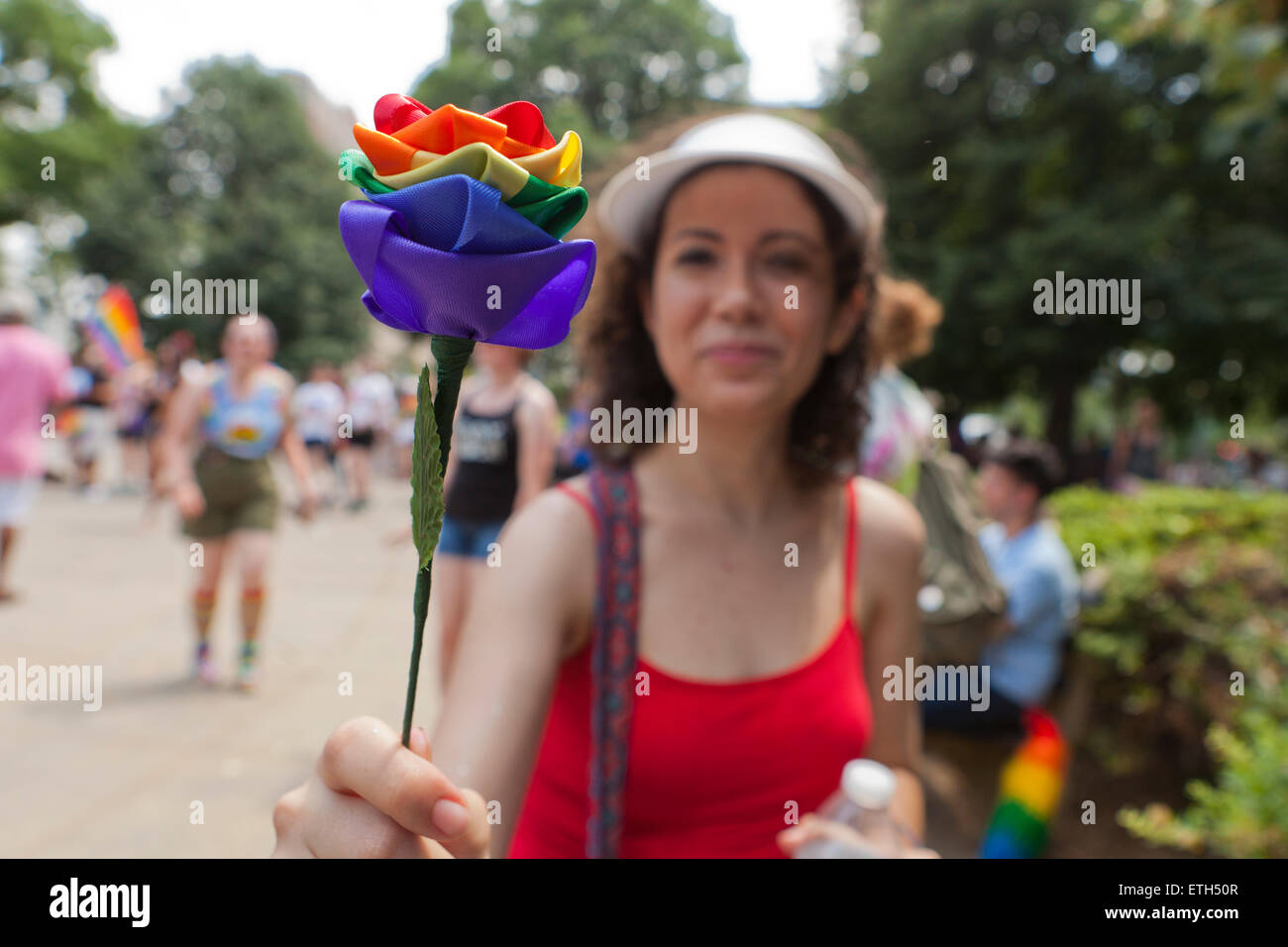Saturday, June 13, 2015, Washington, DC USA: Thousands from Washington ...